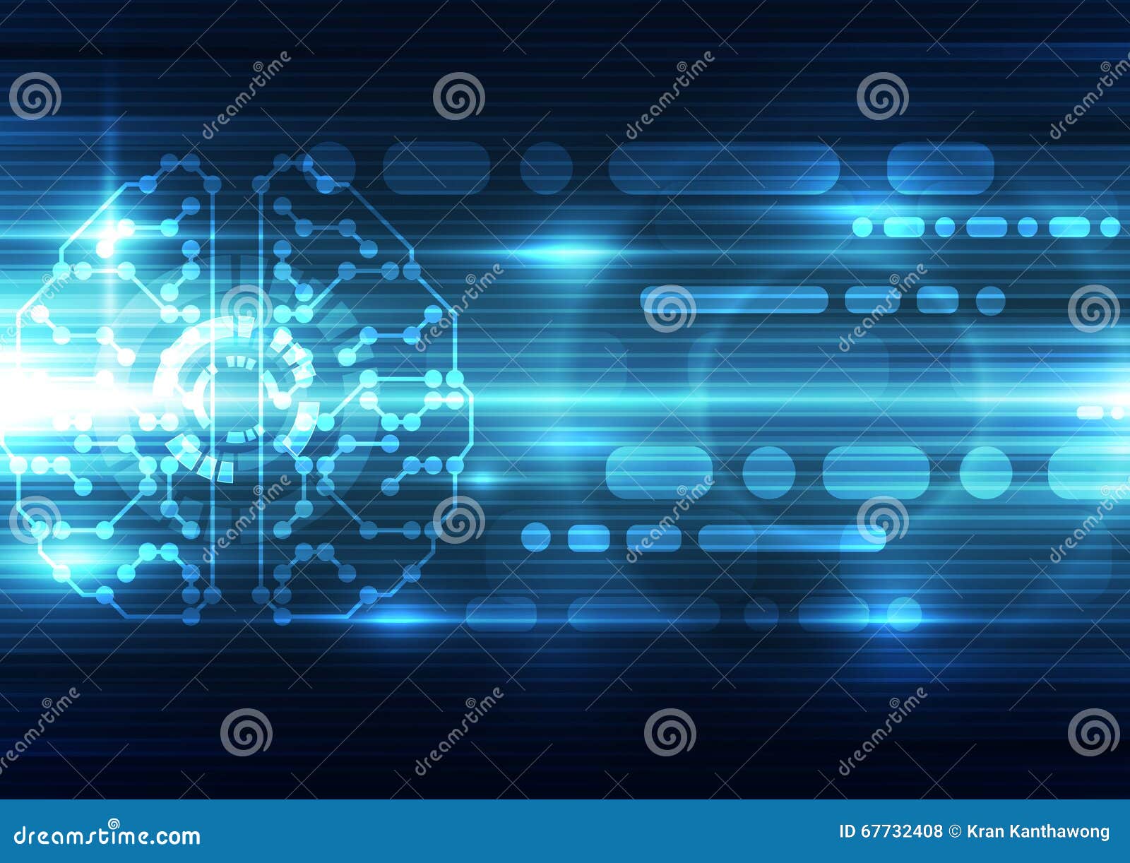 Abstract Electric Lightning Hexagonal Background Vector Illustration | CartoonDealer.com #228817872