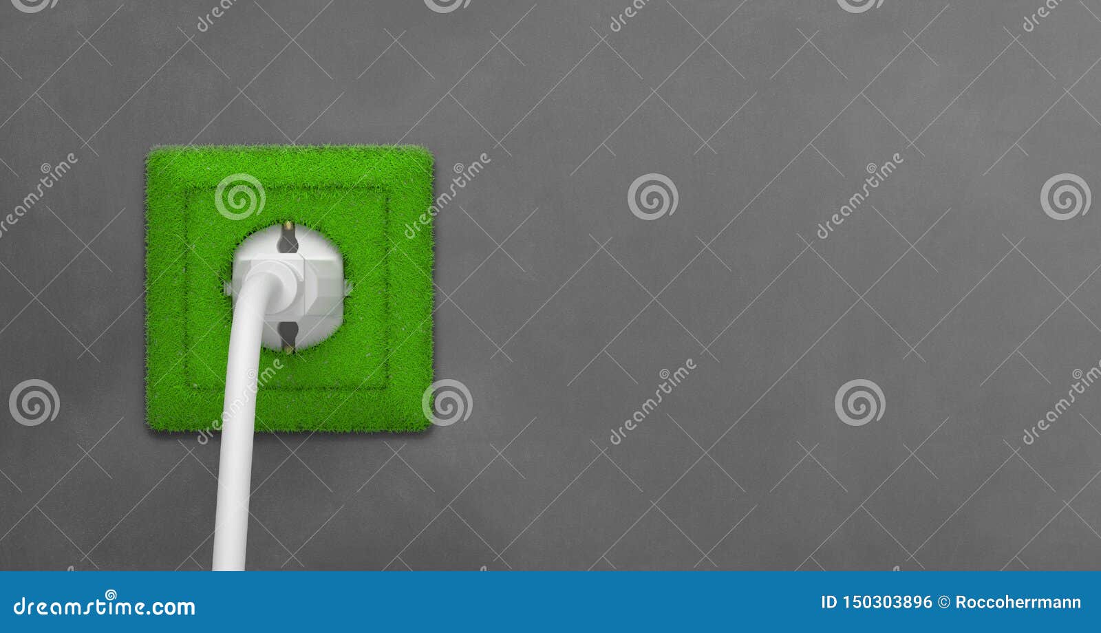 Abstract Green Power Plug at the Background - Illustration Stock ...