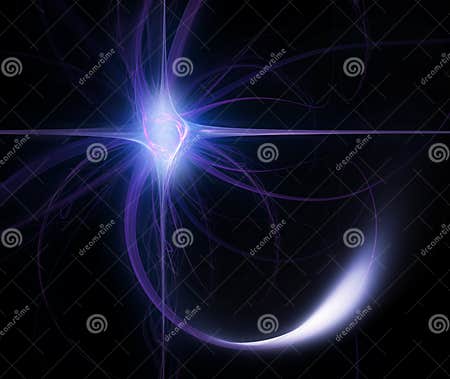 Abstract electricity stock illustration. Illustration of generated ...