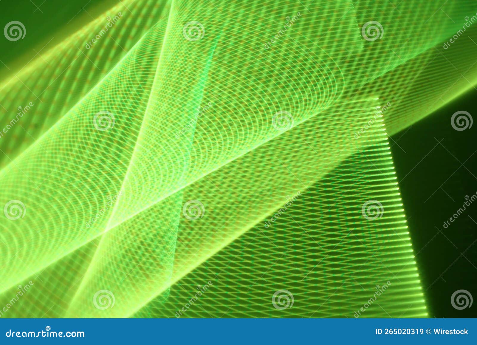 Abstract Electromagnetic Waves Background Stock Illustration ...