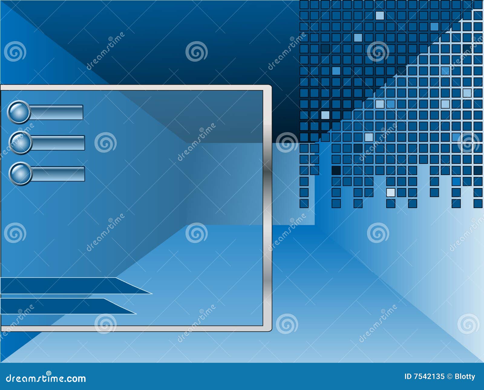 Abstract Electronic Background Stock Vector - Illustration of backdrop ...