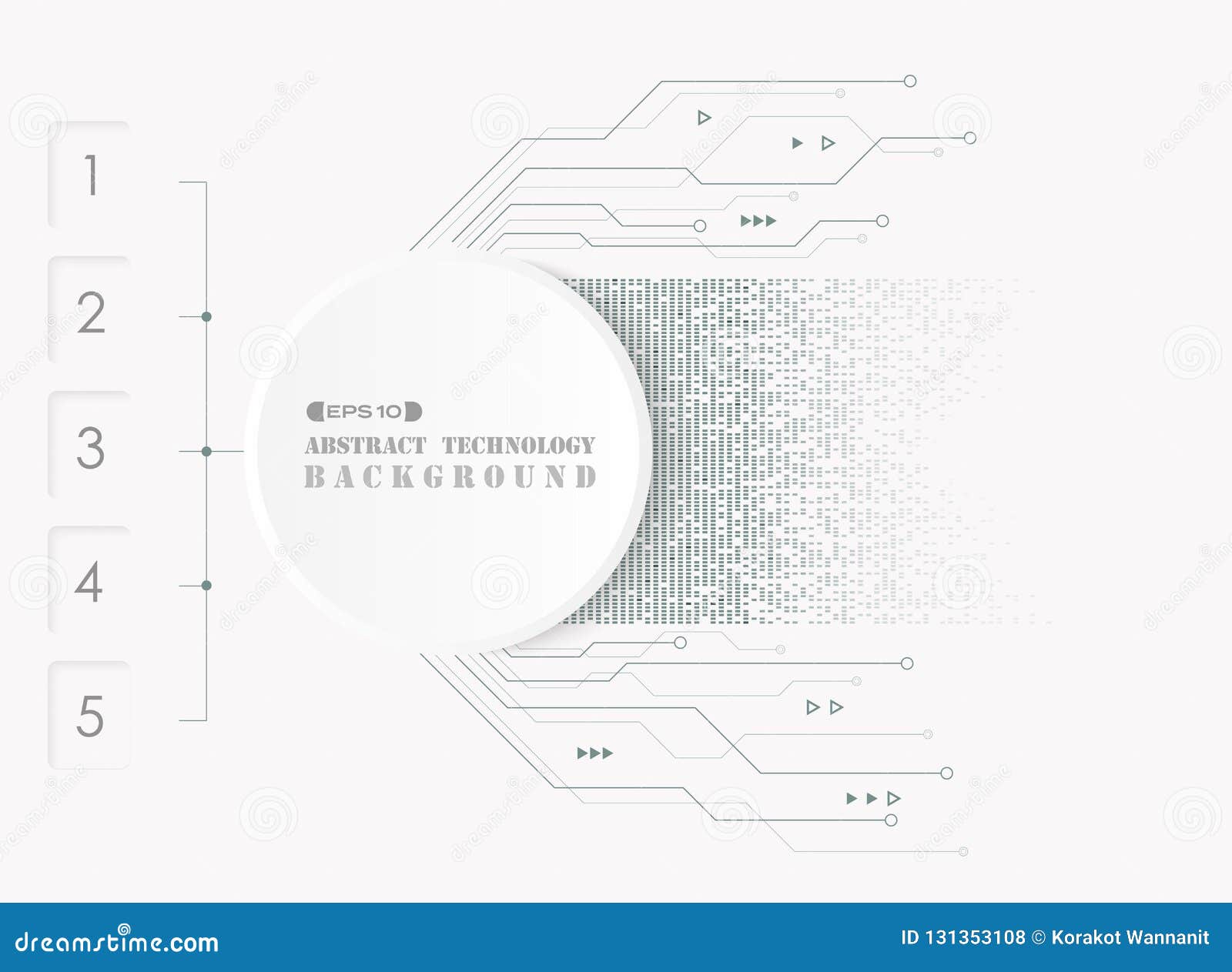 Abstract of Electronic Futuristic System Background with Chart D Stock ...