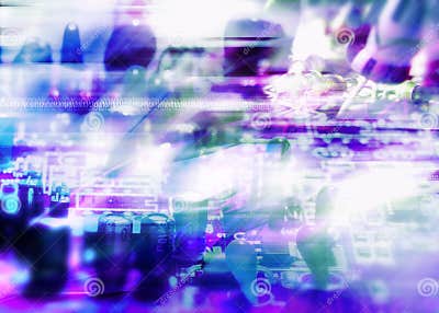 Abstract electronics stock image. Image of composite, electronics - 1104255