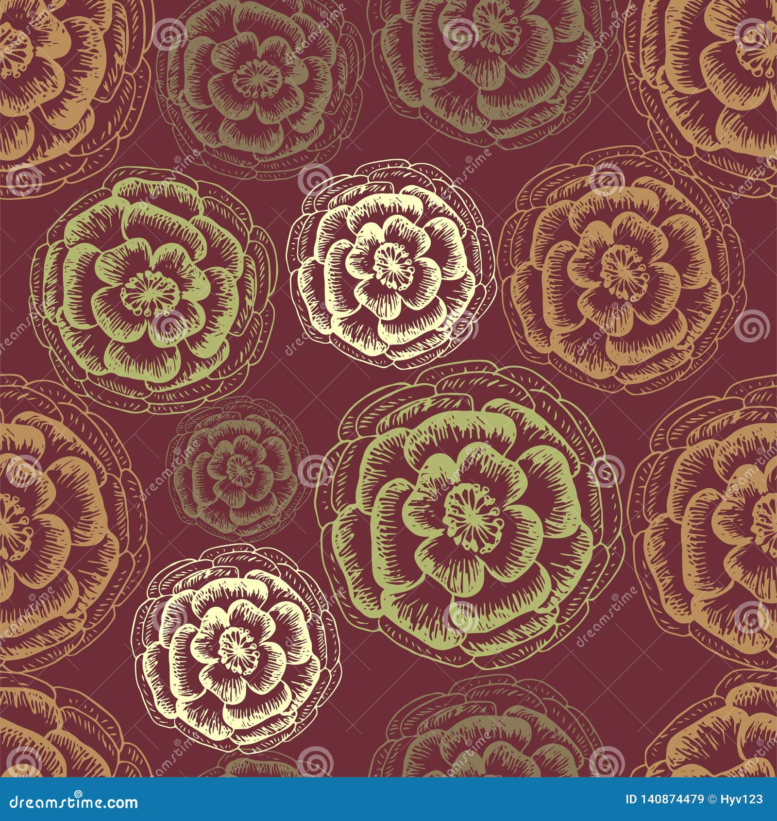 Abstract Elegance Seamless Pattern with Floral Stock Illustration ... Abstract Elegance Seamless Pattern with Floral Stock Illustration ...