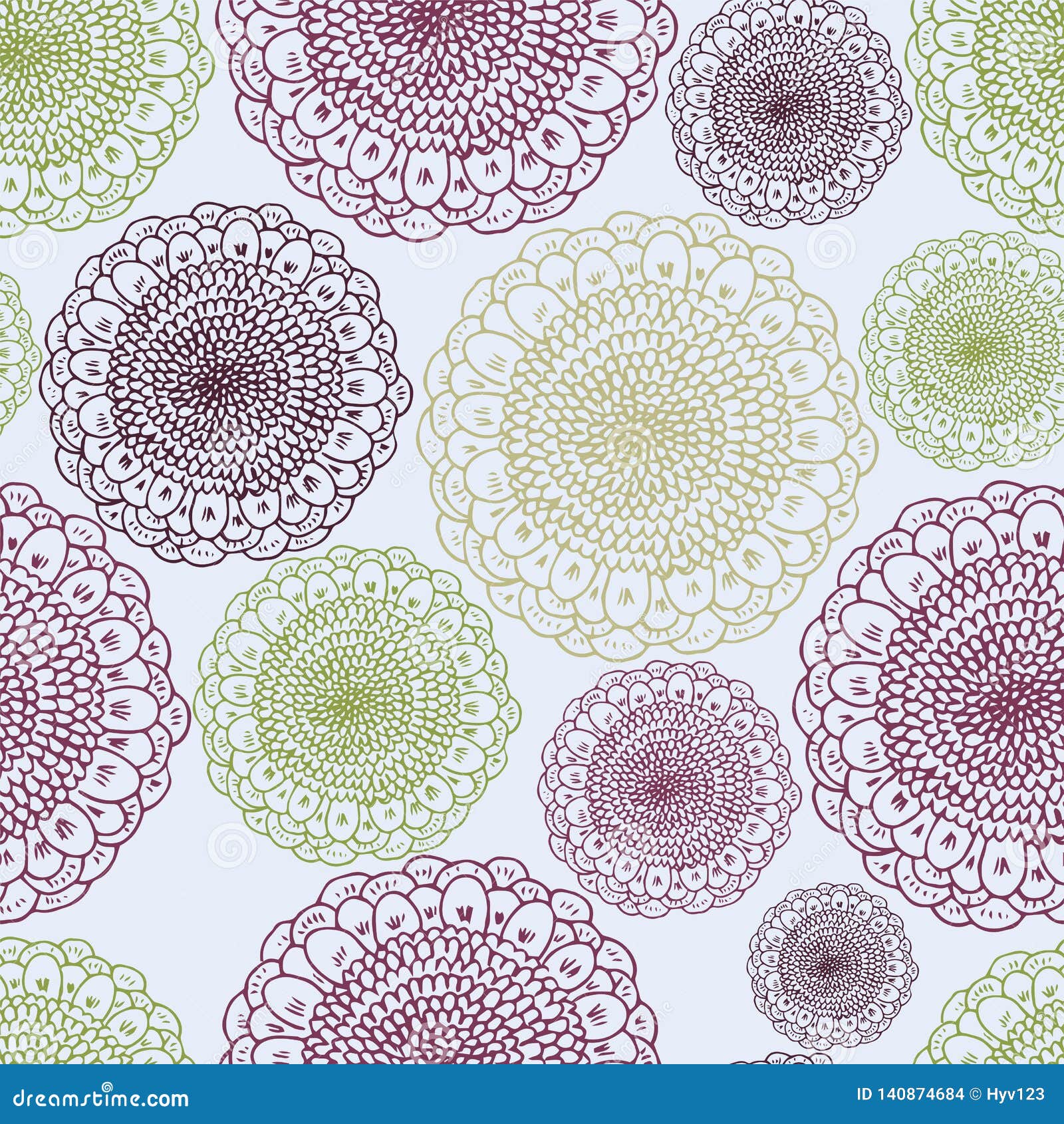 Abstract Elegance Seamless Pattern with Floral Stock Illustration ... Abstract Elegance Seamless Pattern with Floral Stock Illustration ...