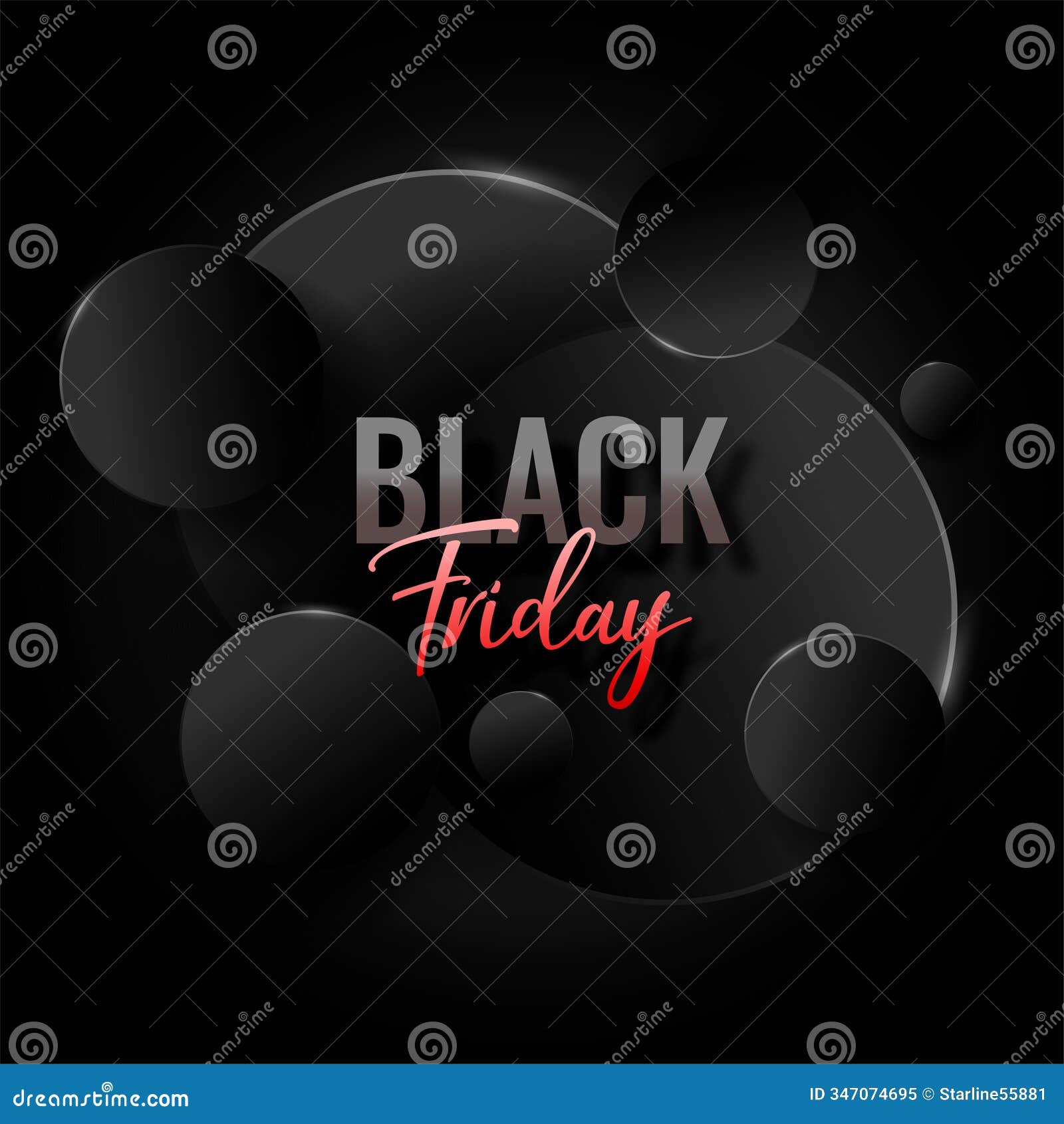 Abstract Elegant Black Friday Background Design Stock Illustration ...