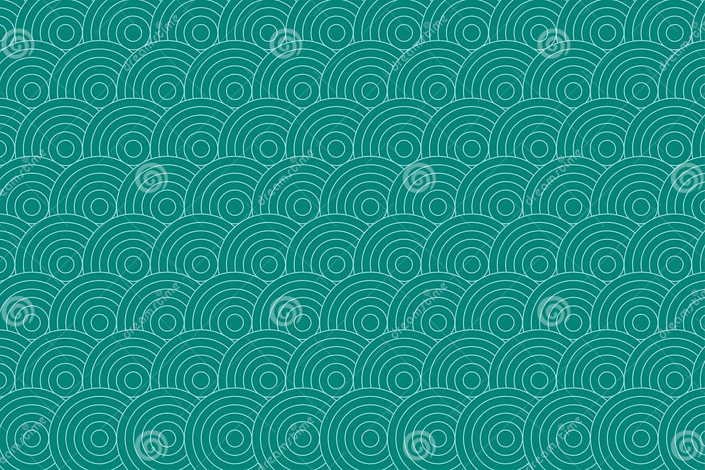 Abstract and Elegant Circular Japanese Pattern Background Stock Vector ...