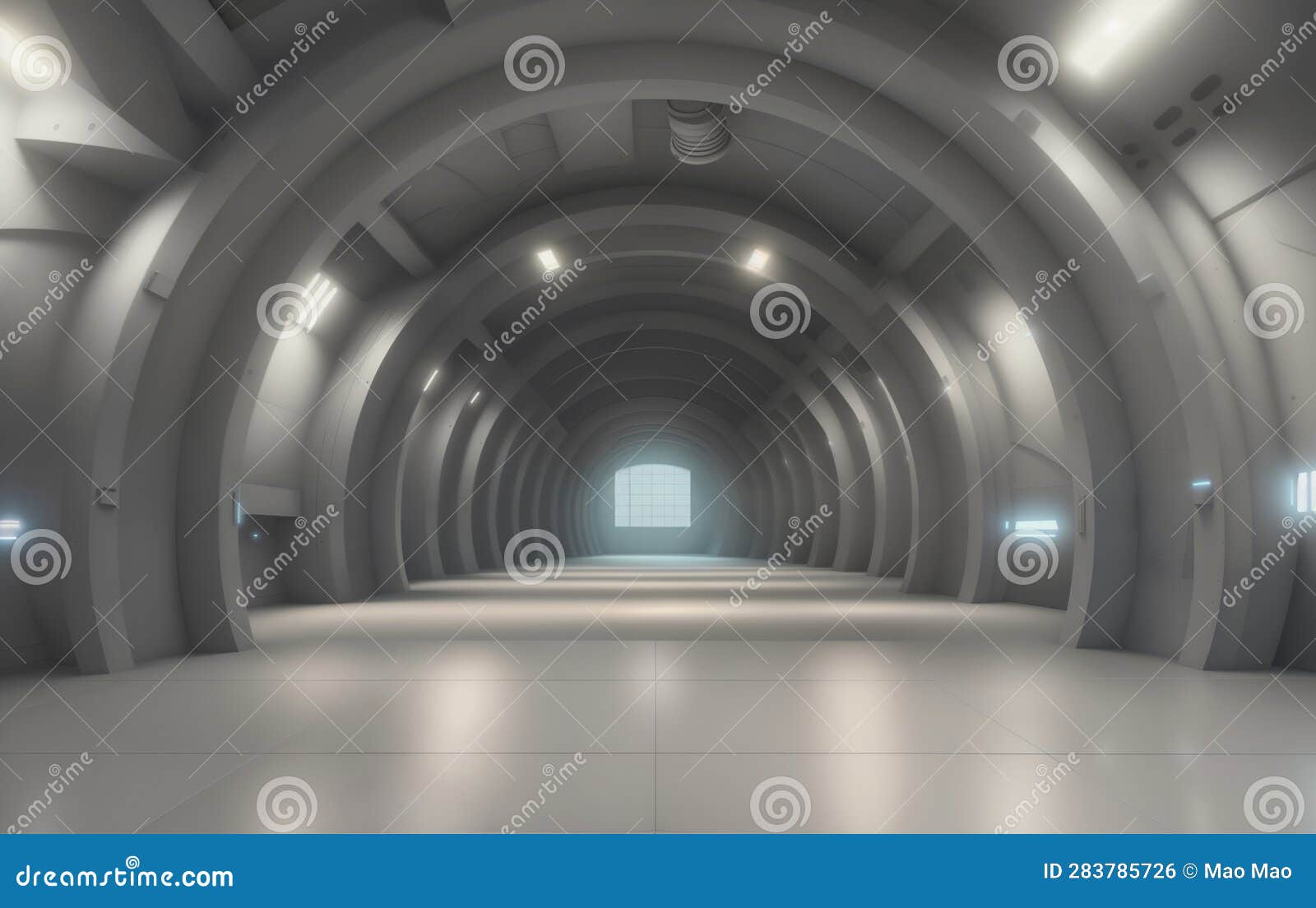 Abstract Elegant Geometric of Blank Empty Space and White Walls with ...