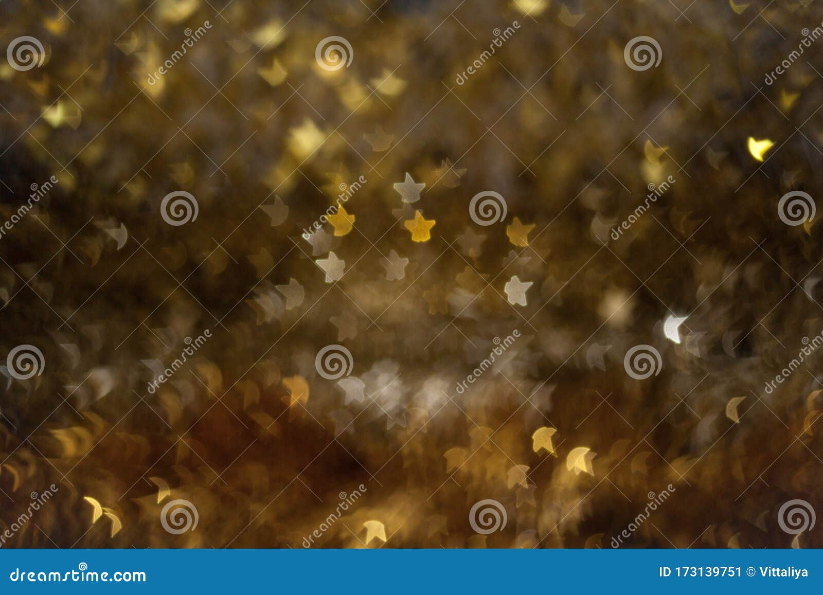 Abstract Elegant Golden Bokeh Party Background Stock Image - Image of ...