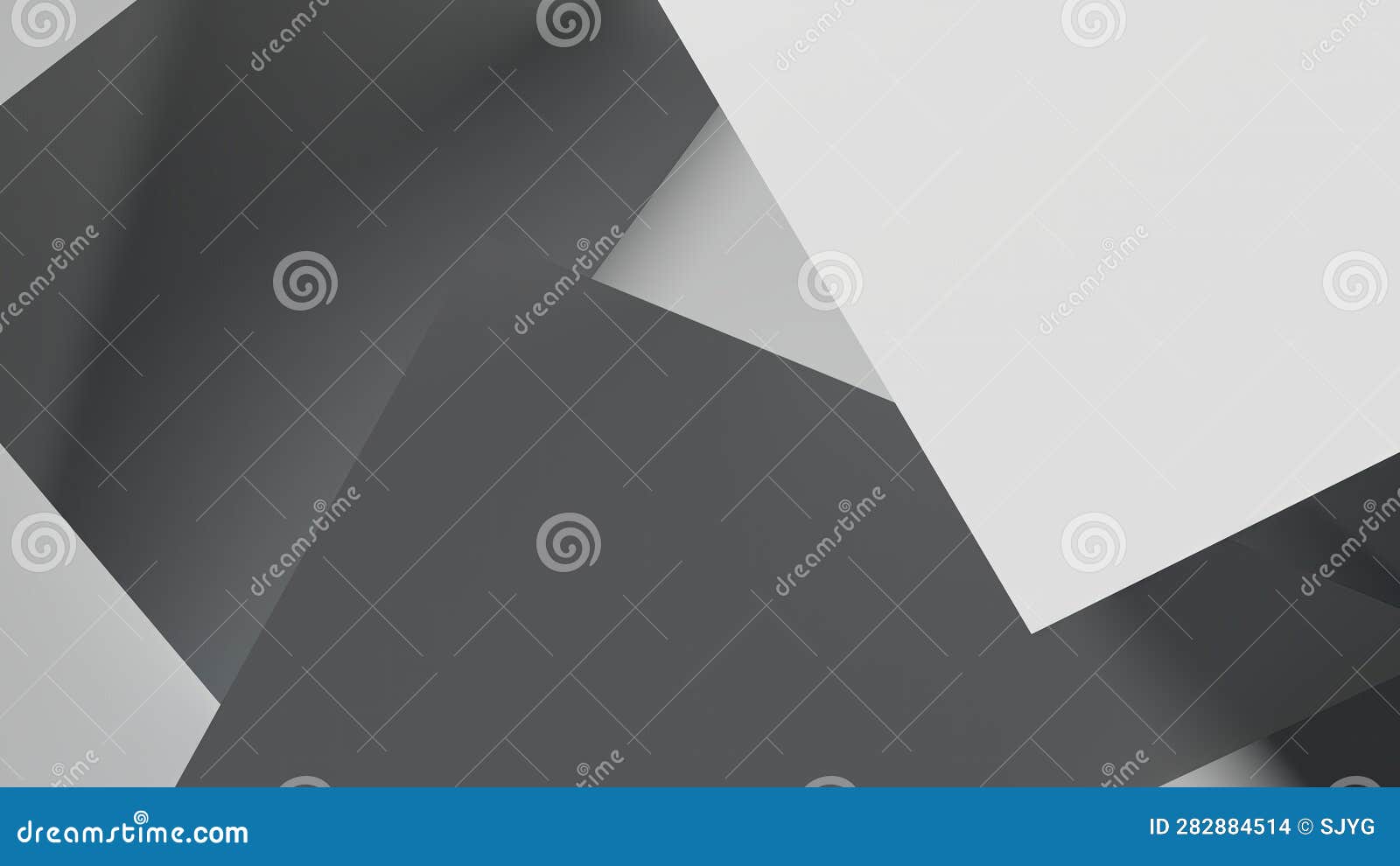 An Abstract, Elegant and Modern 3D Rendering Image in Gray that ...