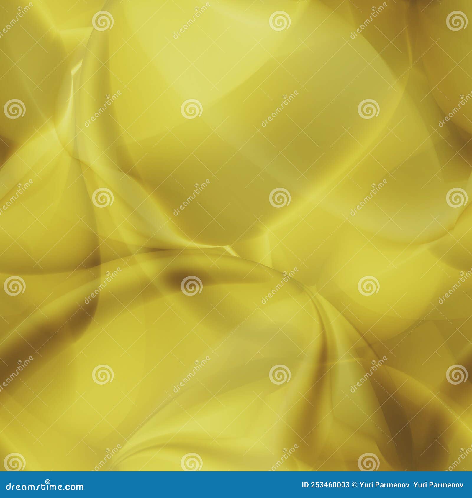 Abstract Elegant Oil Yellow Gradient Bubble Background. Transparent Air ...