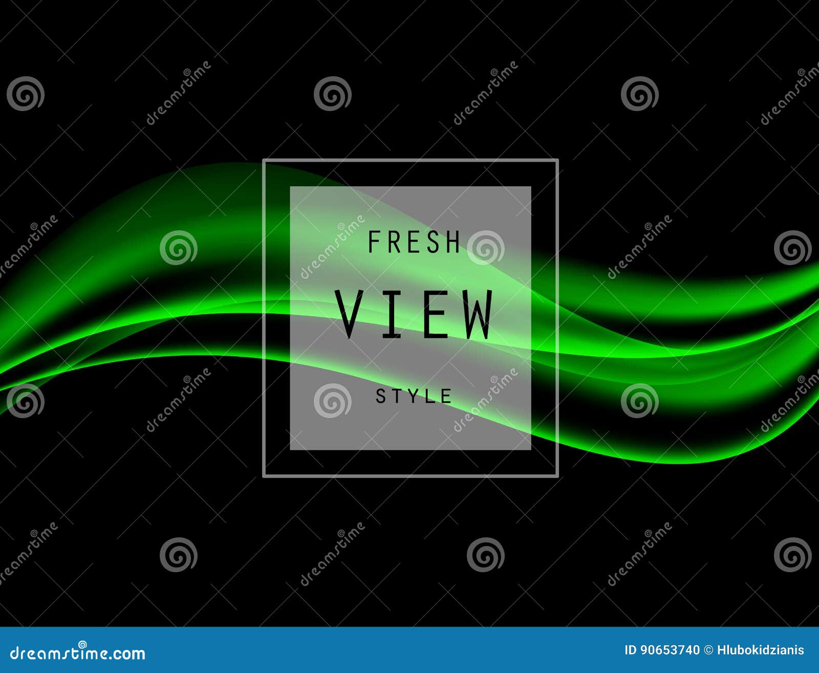Abstract Elegant Smooth Art Design Template Stock Vector - Illustration ...