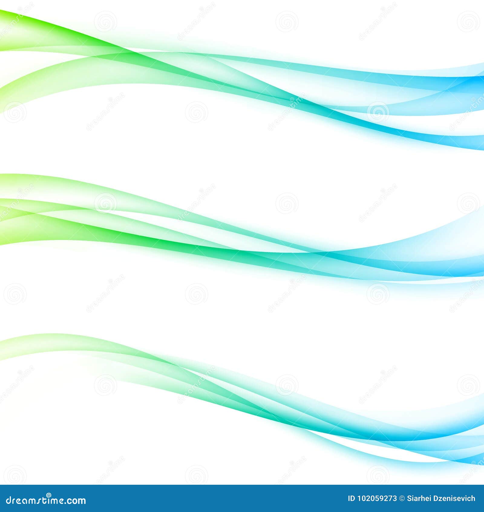 Abstract Elegant Swoosh Line Gradient Divider Set Stock Vector ...