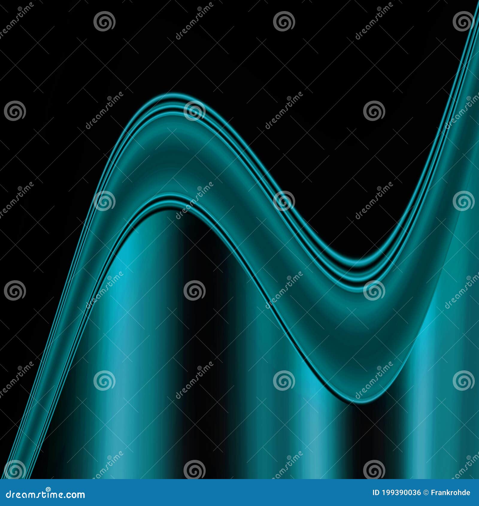Abstract Elegant Wave Design Illustration Stock Illustration ...