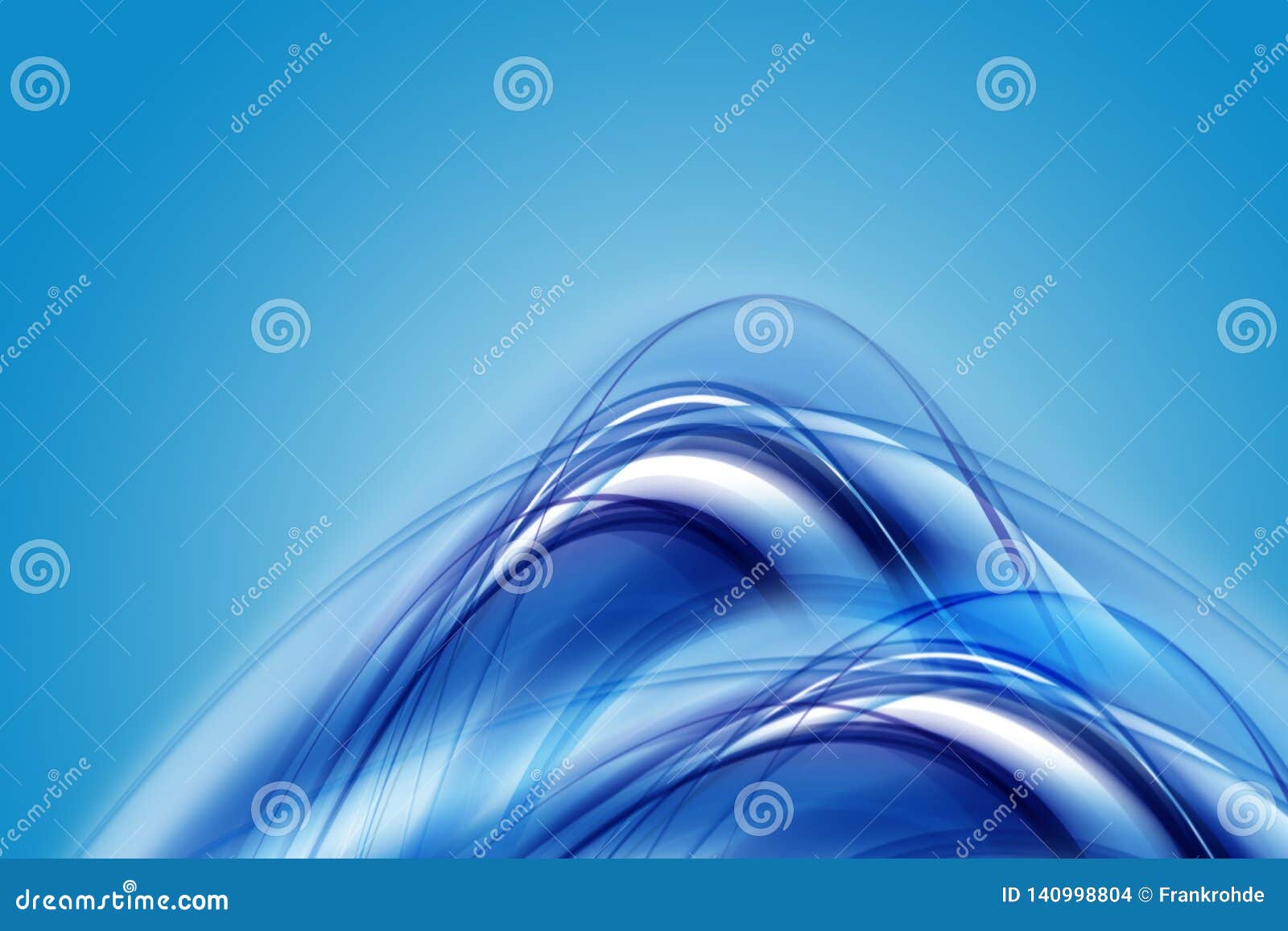 Abstract Elegant Wave Design with Space for Your Text Stock ...