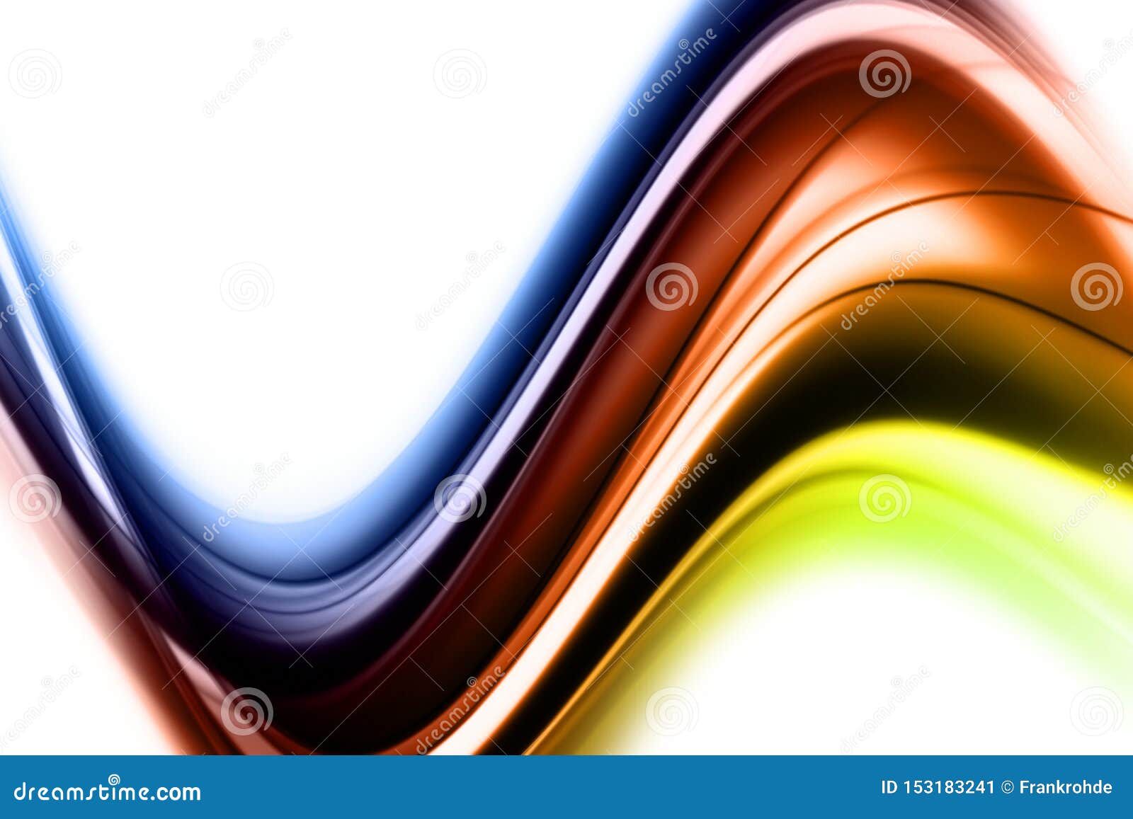 Abstract Elegant Wave Design with Space for Your Text Stock ...
