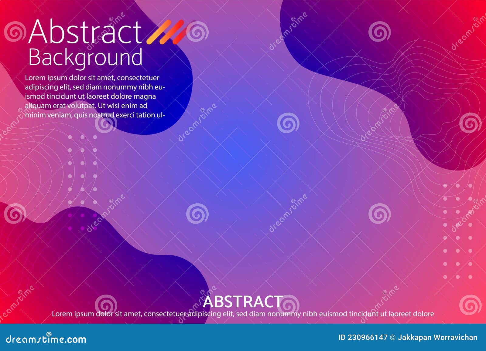Abstract Element Background Color Web Banner Illustration Vector ...