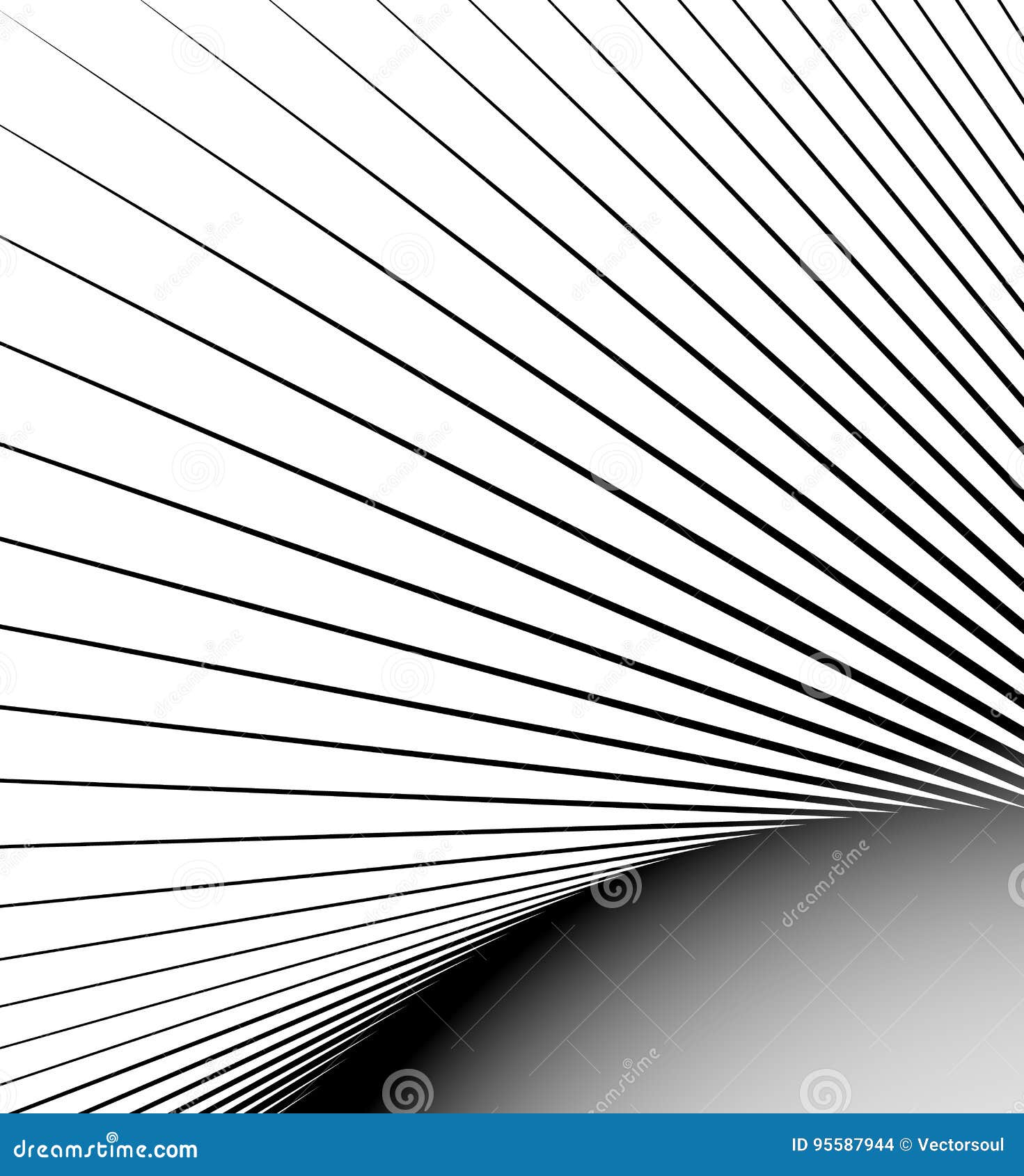 Abstract Element with Circular Lines. Geometric Art Stock Vector ...