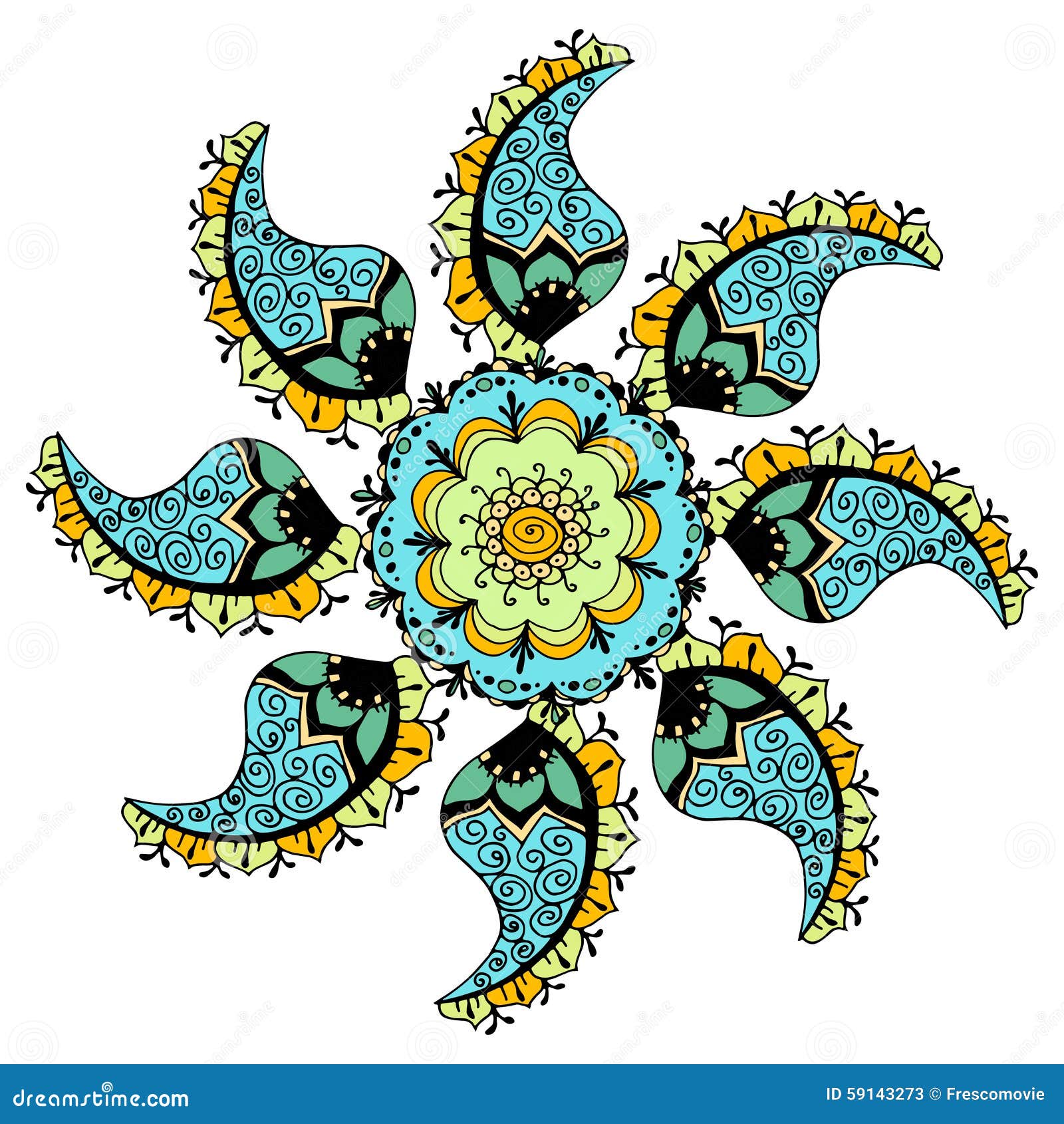 Abstract element stock vector. Illustration of colorful - 59143273