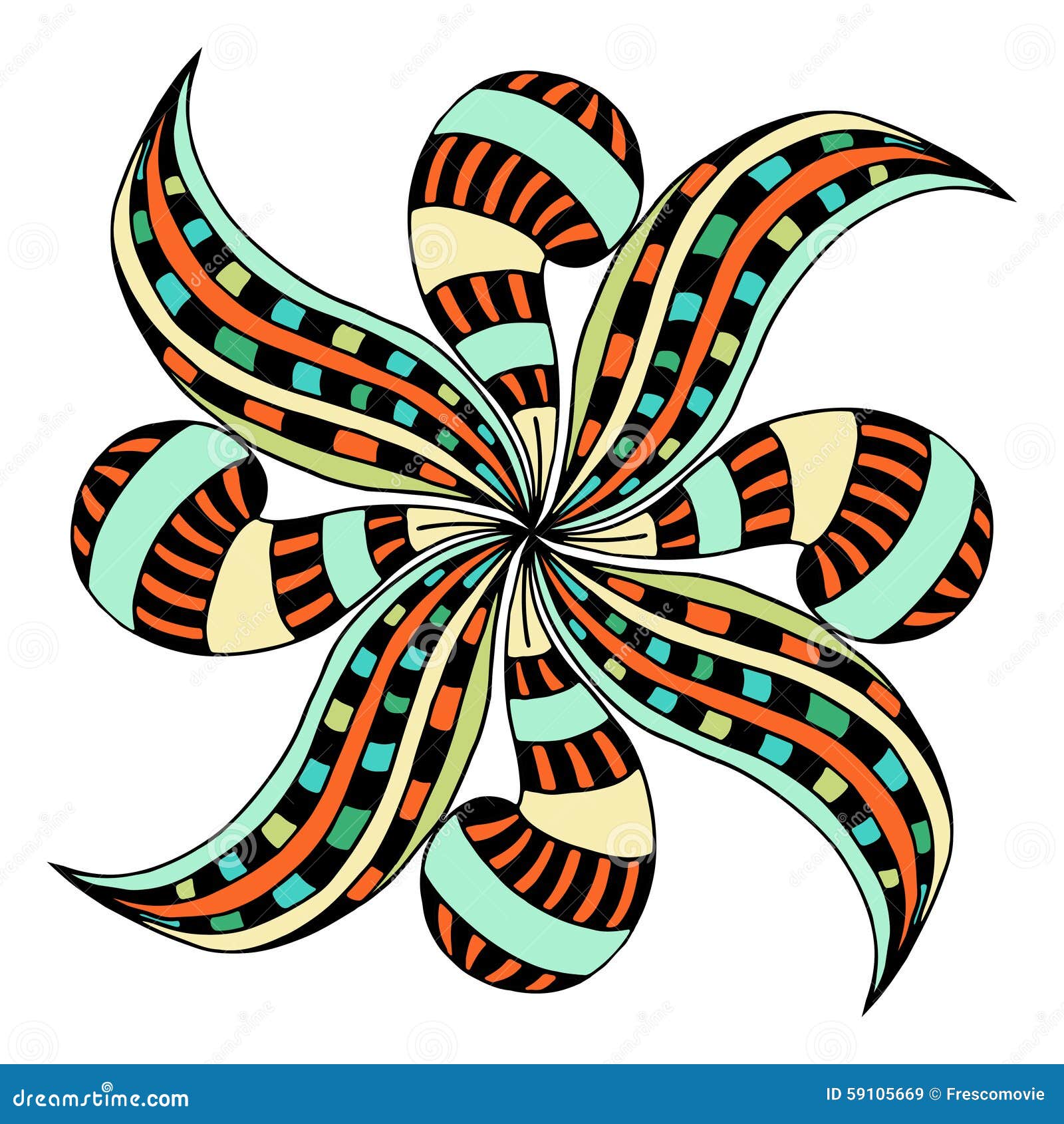 Abstract element stock vector. Illustration of color - 59105669