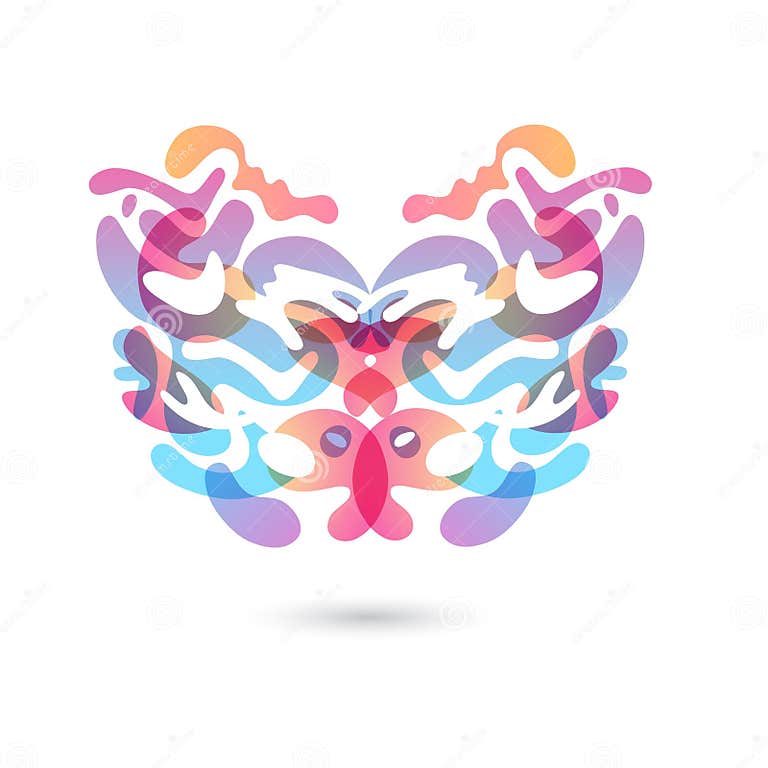 Abstract Elements. Flow Design with Abstract Geometric Elements. Round ...