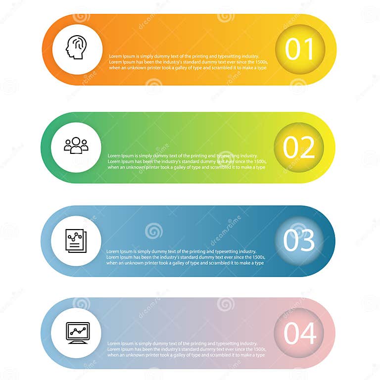 Abstract Elements Infographic Idea Shape Data Vector Template Process Concept Step for Strategy ...