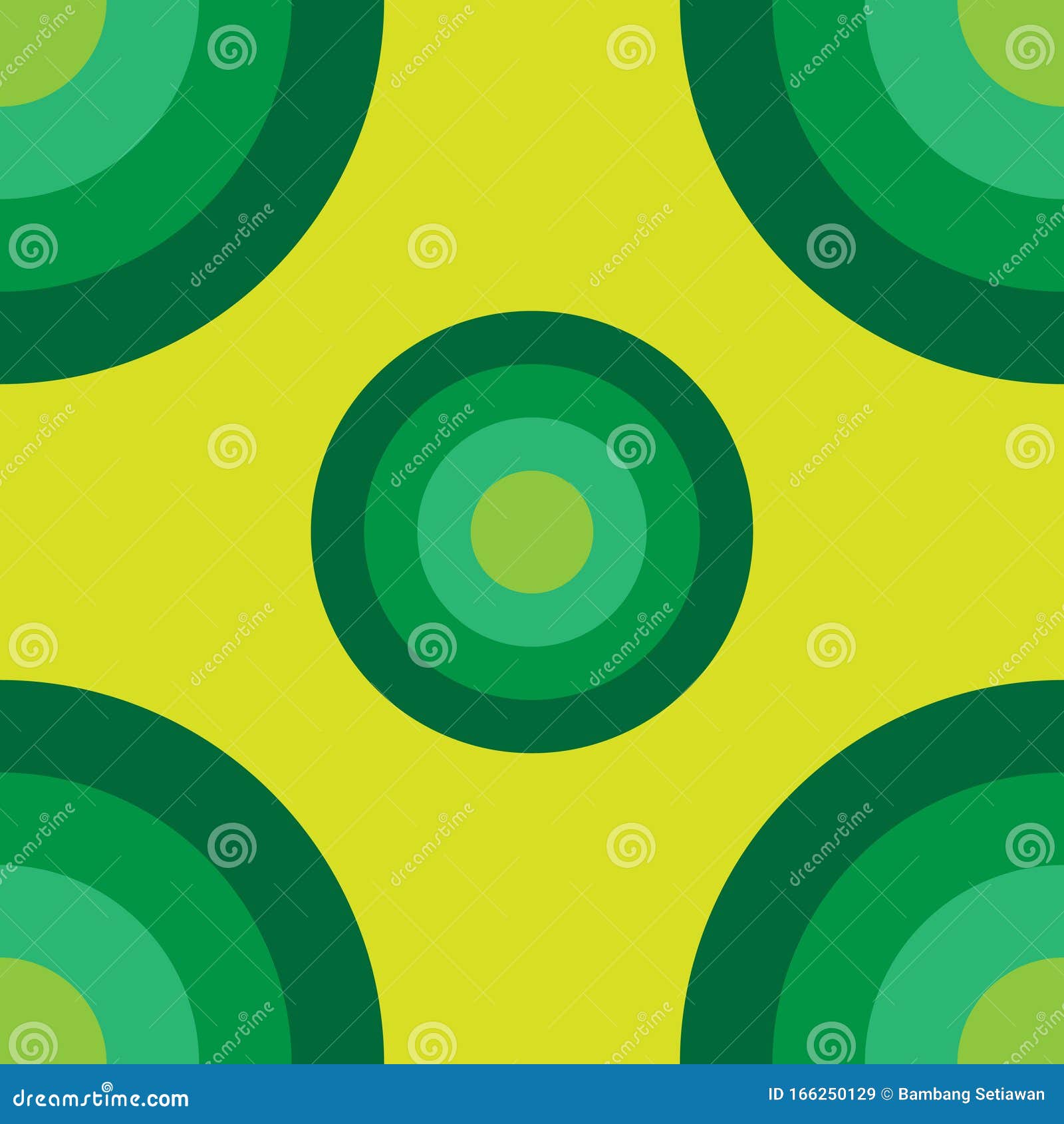 Abstract Ellipse Seamless Pattern Background Design Template, Rounded ...