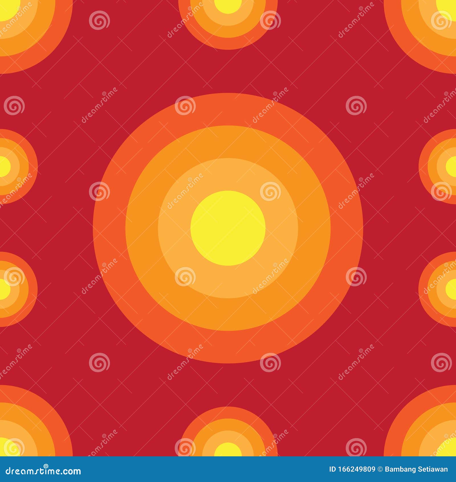 Abstract Ellipse Seamless Pattern Background Design Template, Maroon ...