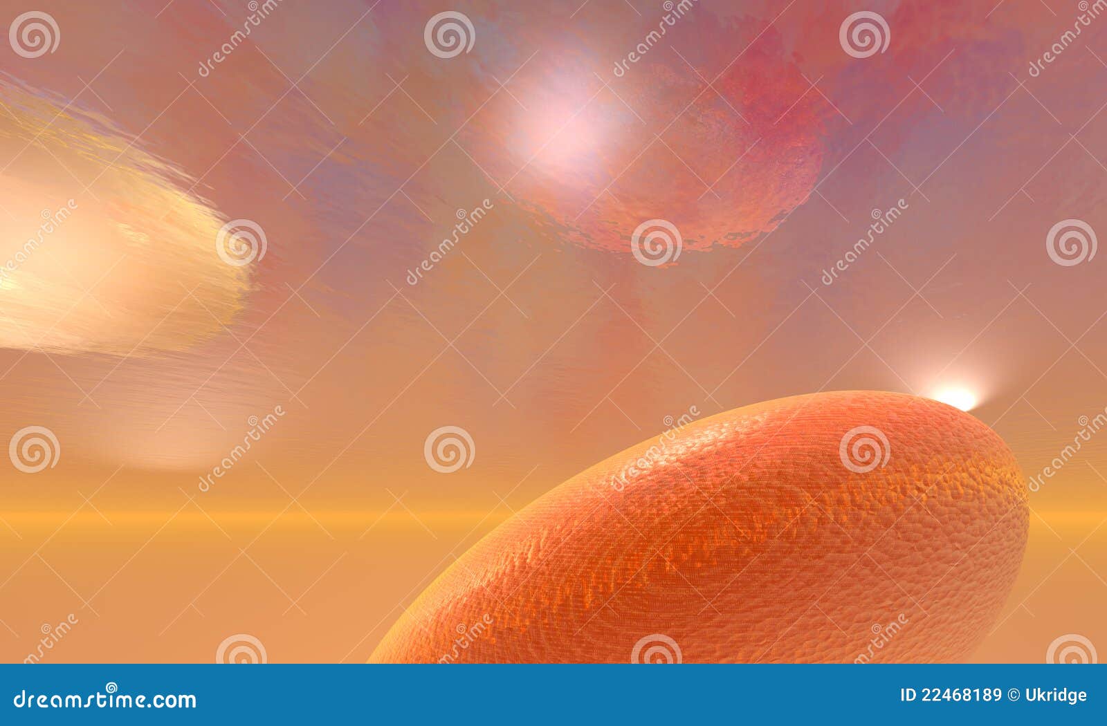 Abstract Orange Elliptical Disc Background Stock Illustrations – 3 ...