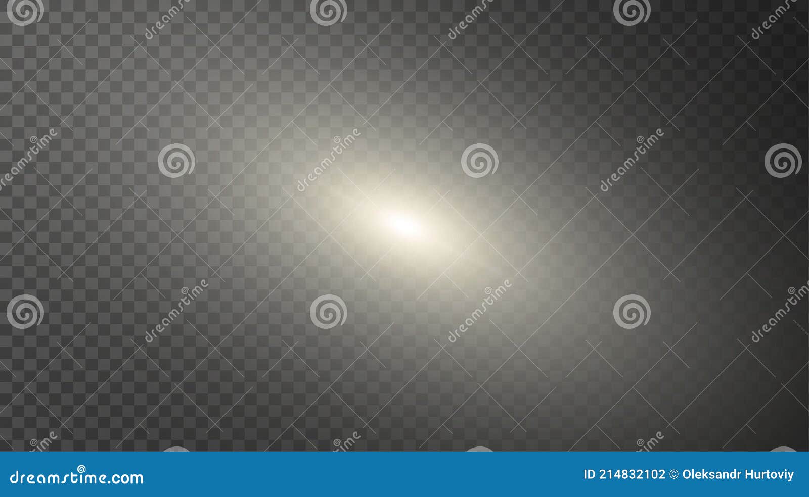 Abstract Elliptical Galaxy Isolated on Transparent Background. Outer ...