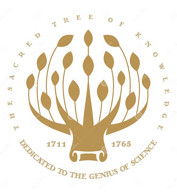 Abstract Emblem of the Tree of Knowledge Stock Vector - Illustration of ...