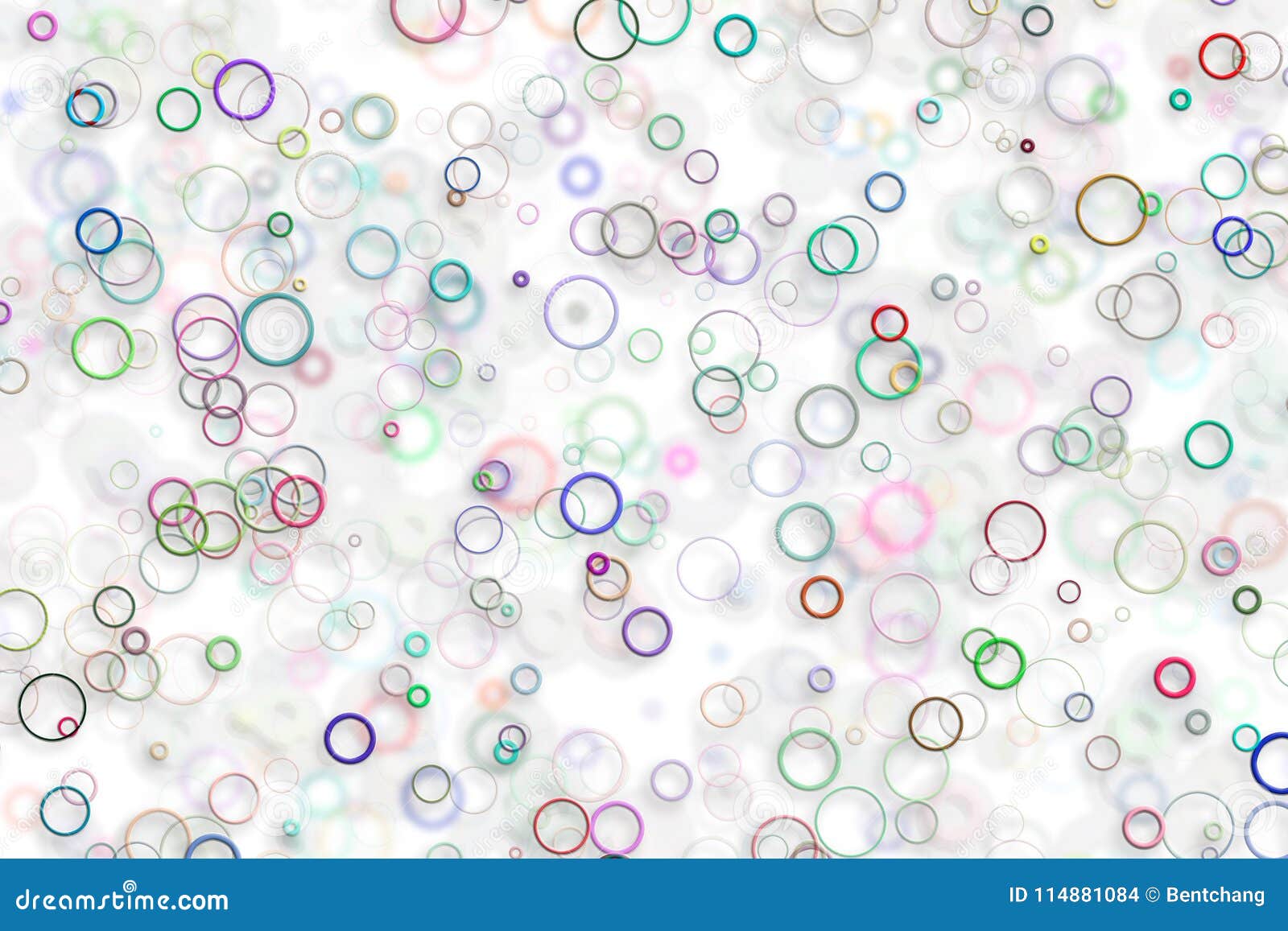 Abstract Embossed & Random Circle, Ellipse or Bubble Shape. Surface ...