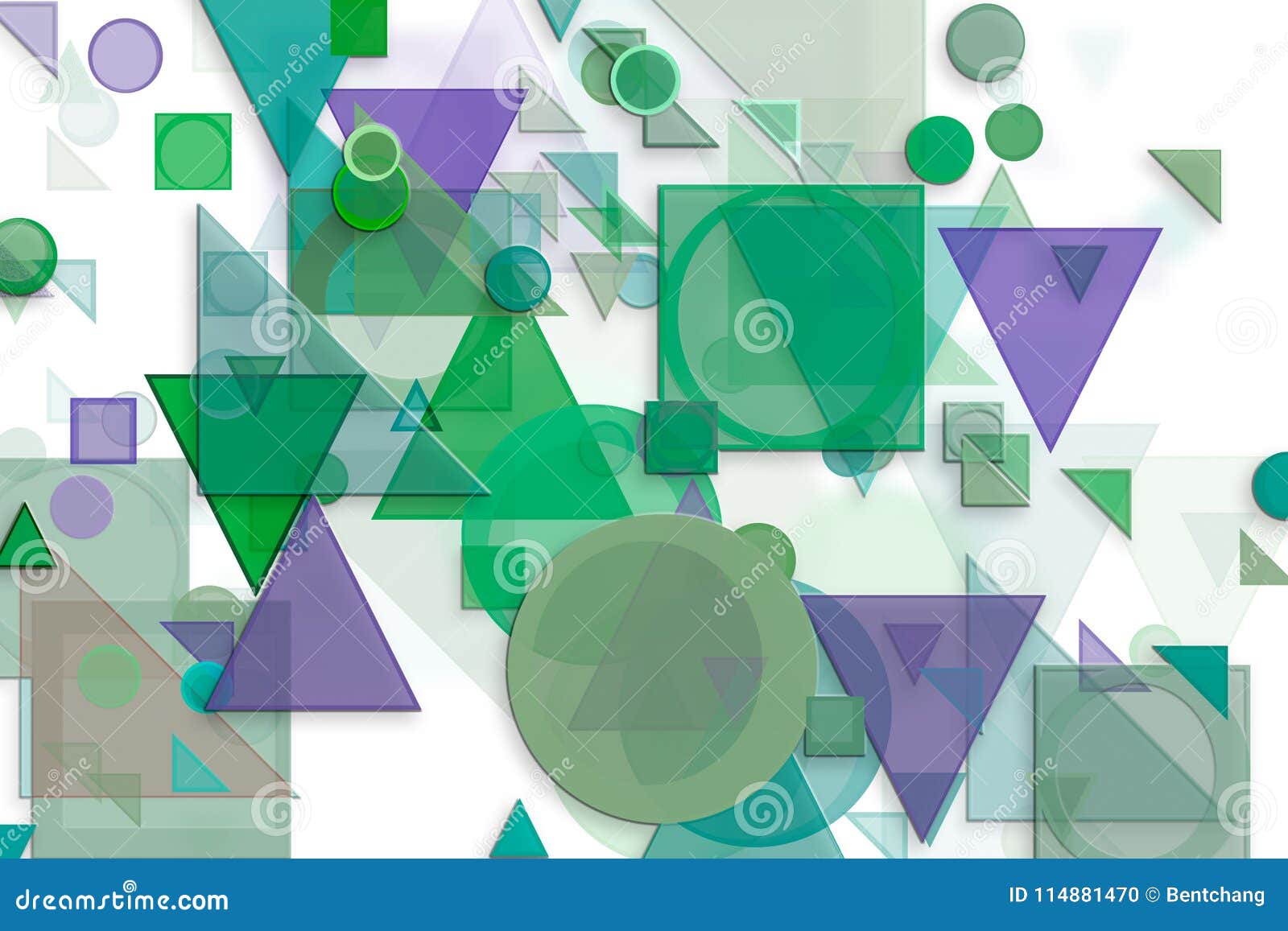 Abstract Embossed And Random Circle Square Modern Generative Digital