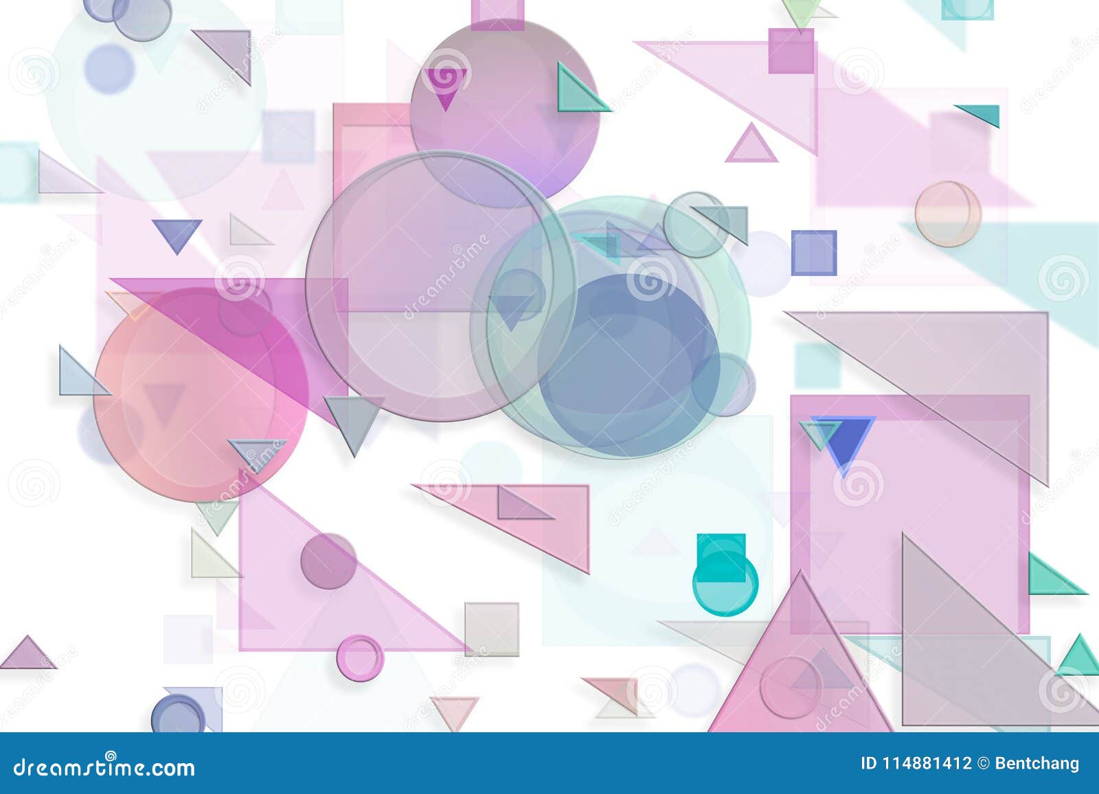 Abstract Embossed & Random Circle, Square. Modern, Rectangle, Oval ...