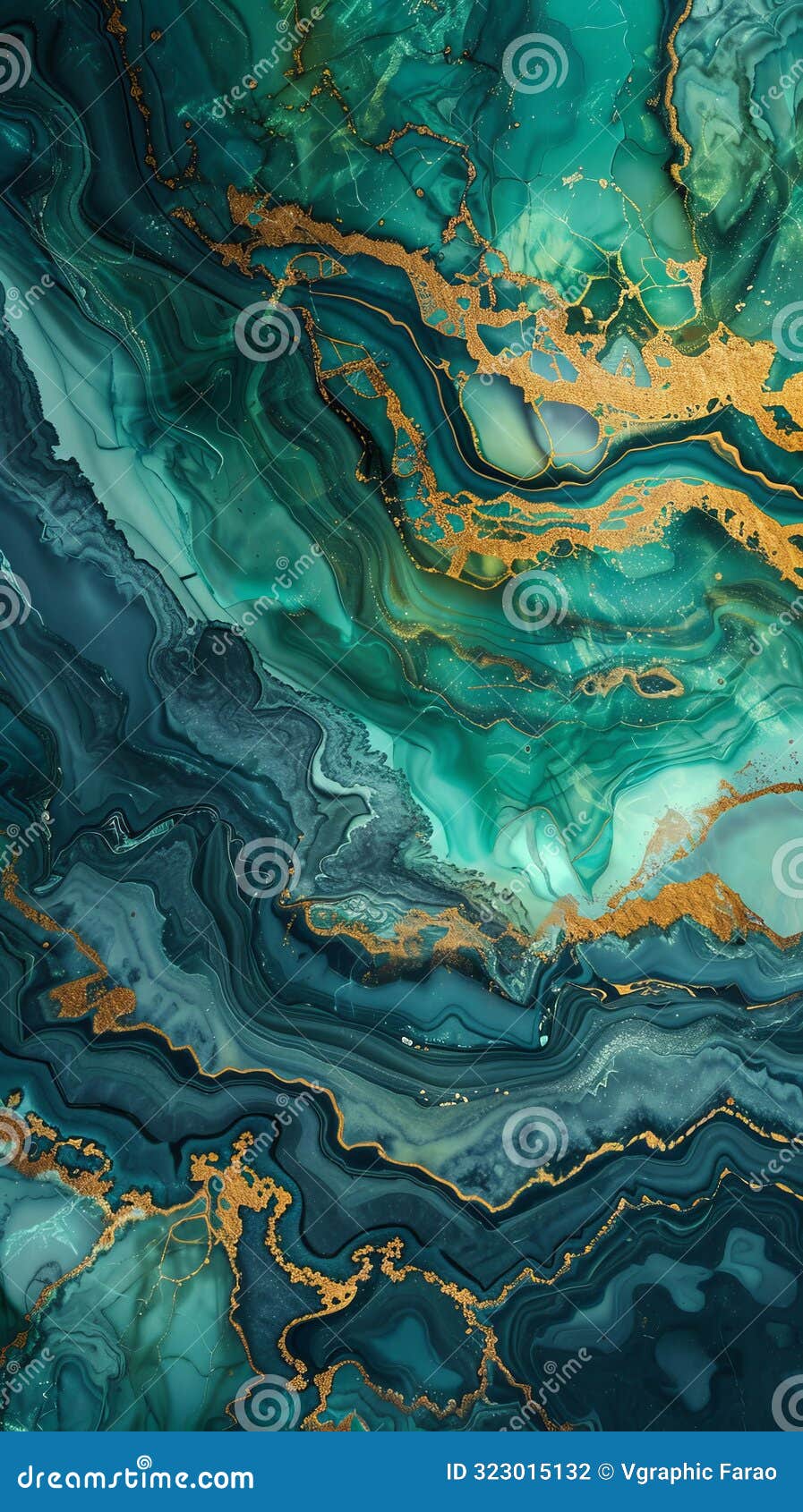 Abstract Emerald Green Paper Waves Texture Royalty-Free Stock ...