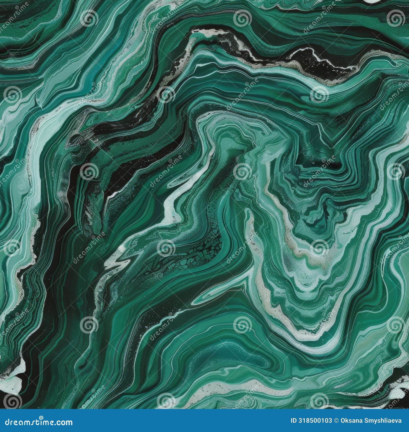 Abstract Emerald Green Paper Waves Texture Royalty-Free Stock ...