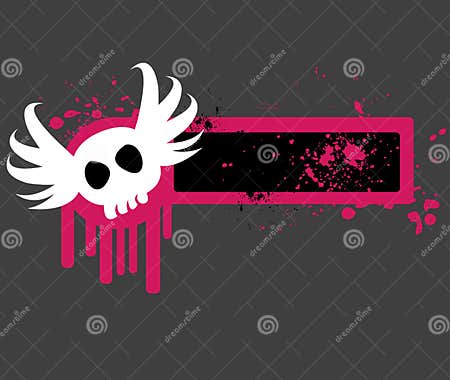 Abstract emo banner stock illustration. Illustration of splash - 7211318