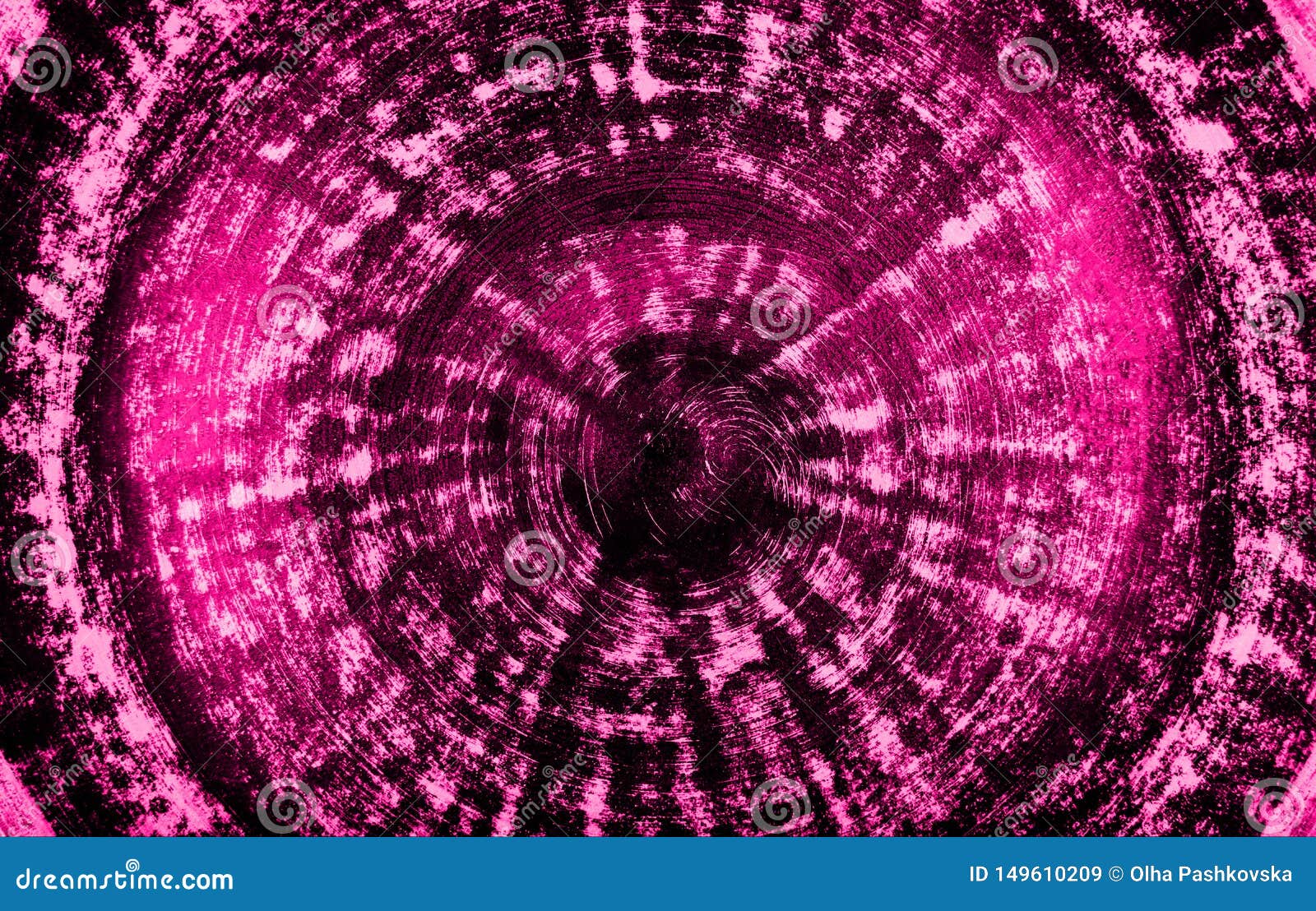 Electric Bright Pink and Black Spotted Background Stock Image - Image ...