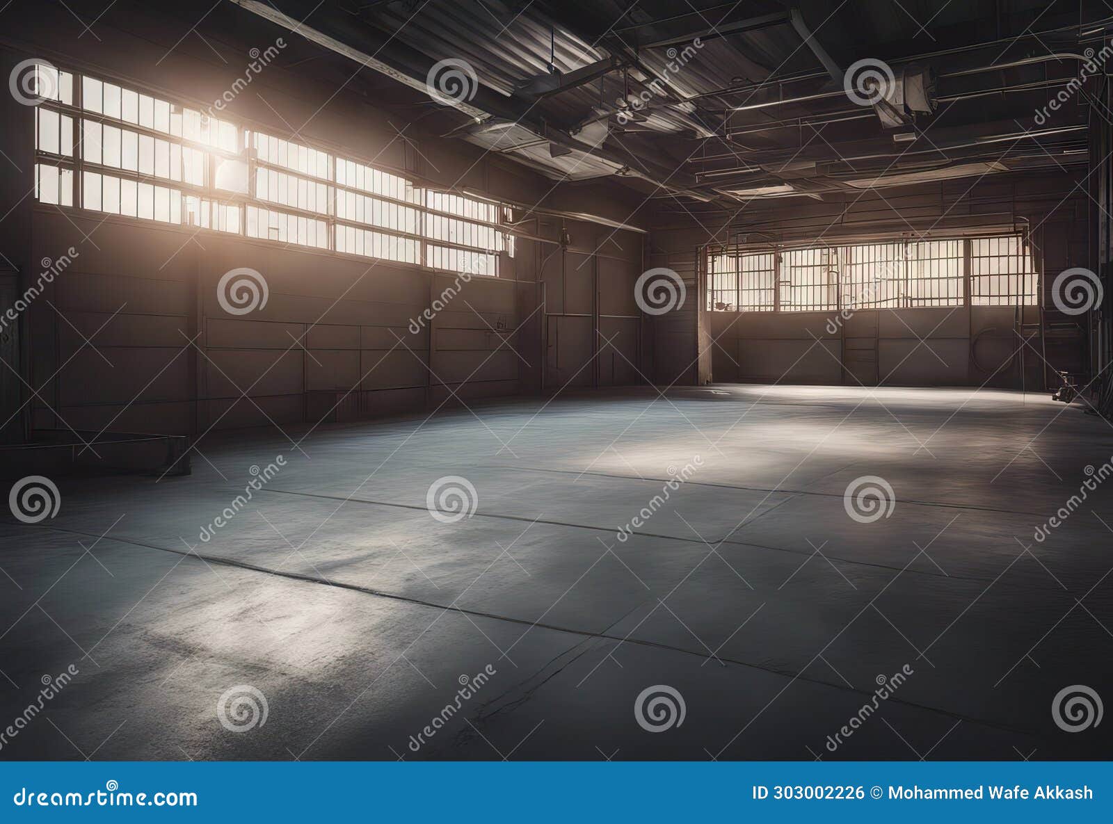 Abstract Empty Garage Interior Background Stock PhotoBackgrounds ...