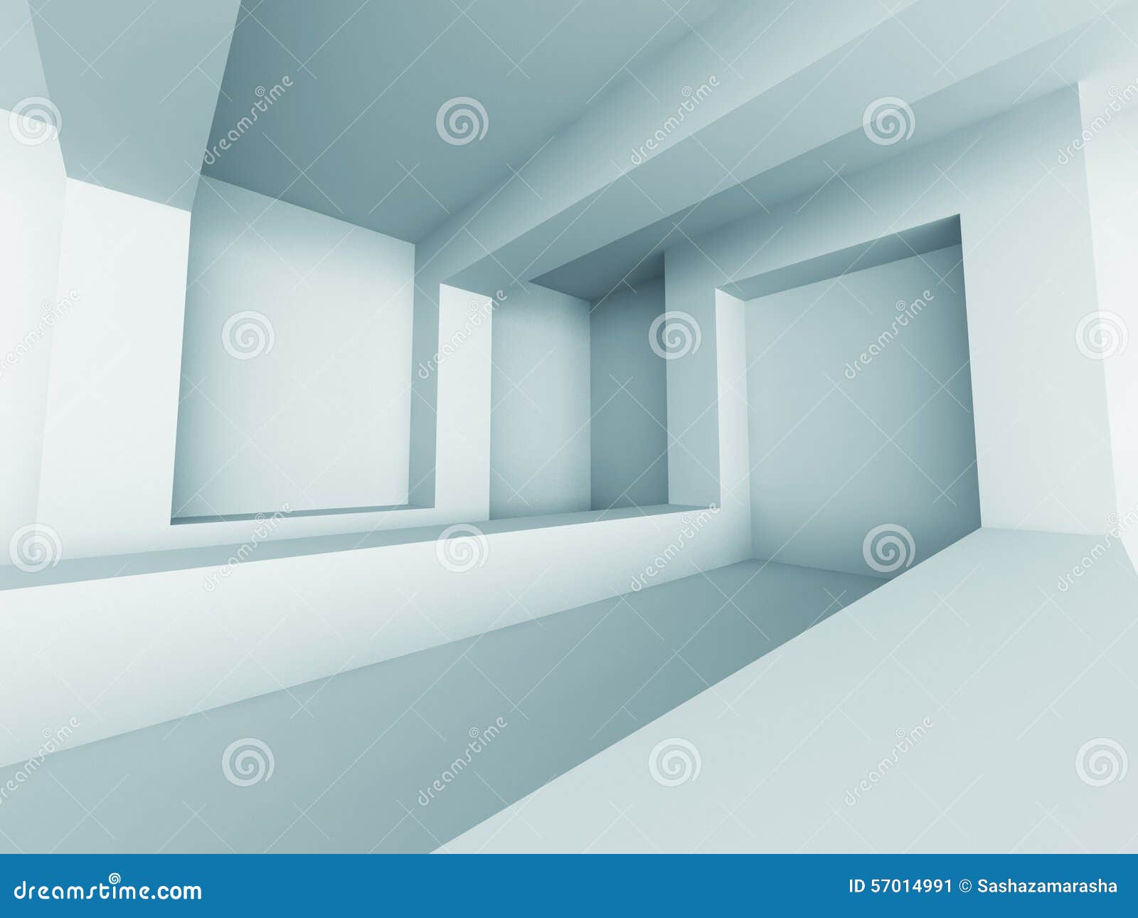 Abstract Empty Room Interior. Modern Design Interior Background Stock ...
