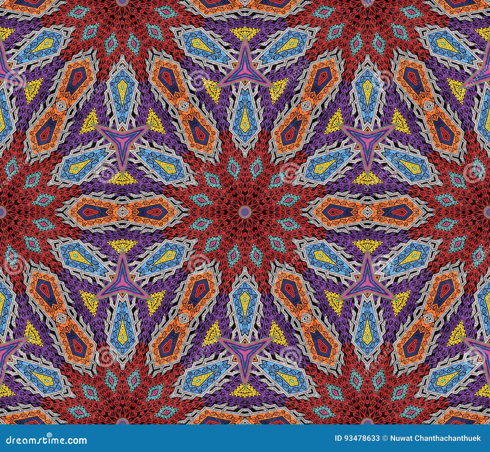 Abstract endless pattern. stock image. Image of cotton - 93478633