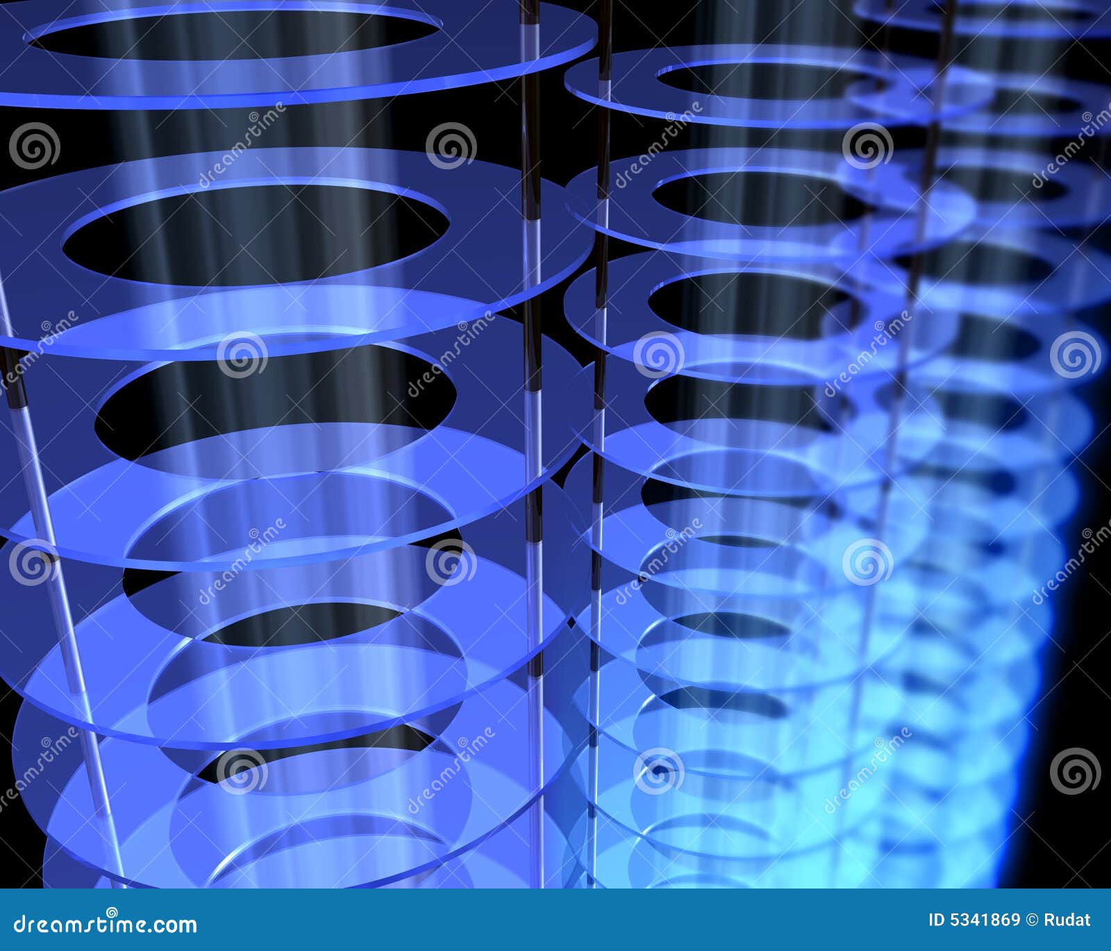 Abstract Energy Field stock illustration. Illustration of field - 5341869