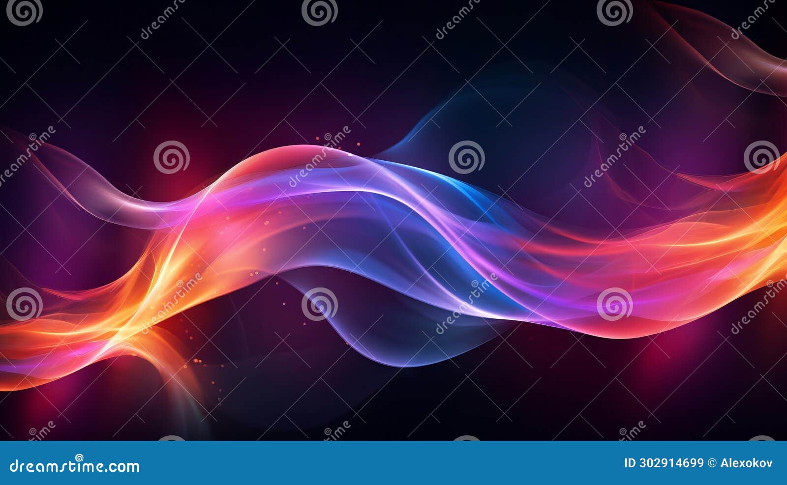 Abstract Energy Flow Background AI Generated Stock Illustration ...