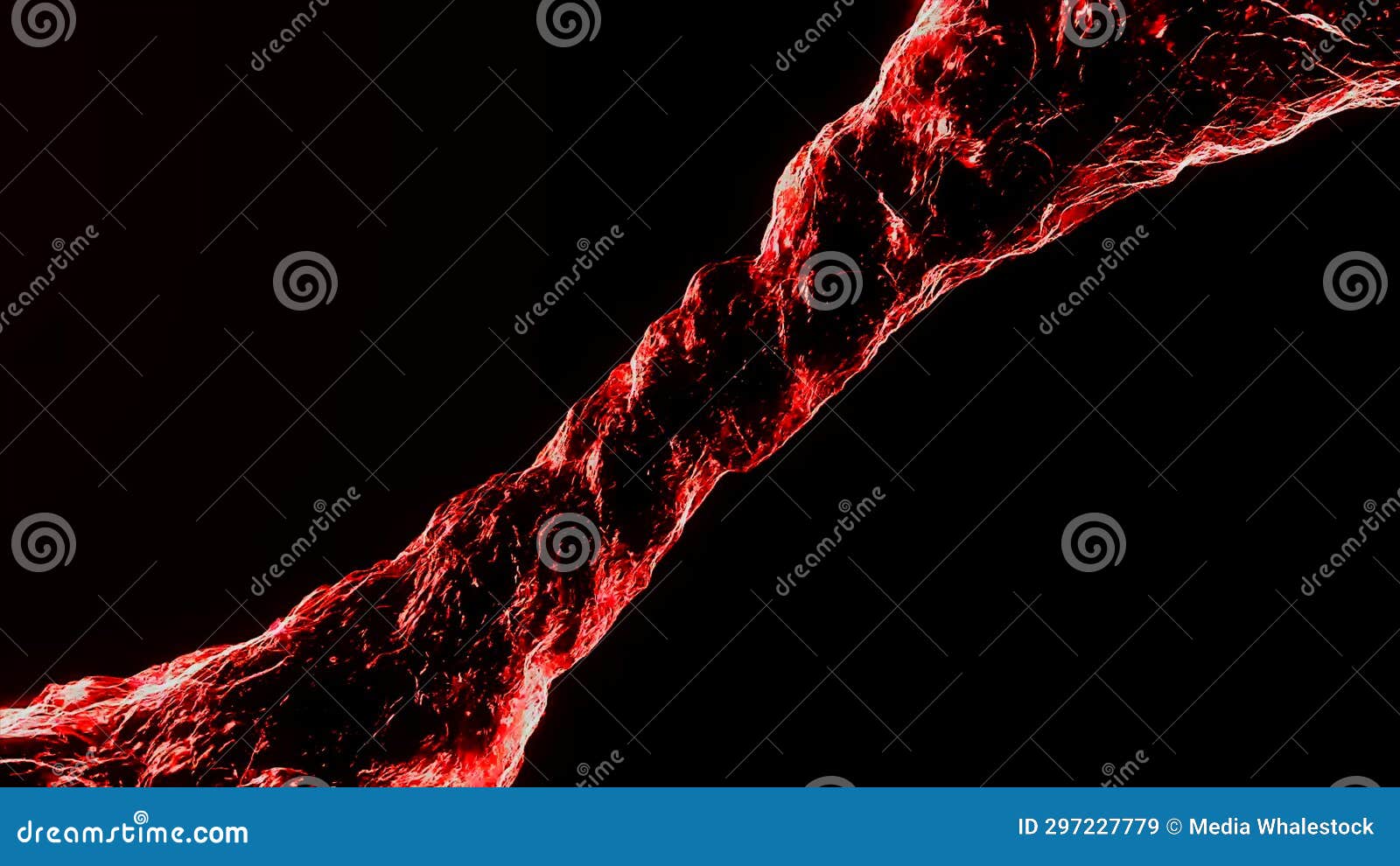 Abstract Energy Flow in a Form of Diagonal Tornado. Animation. Colorful ...