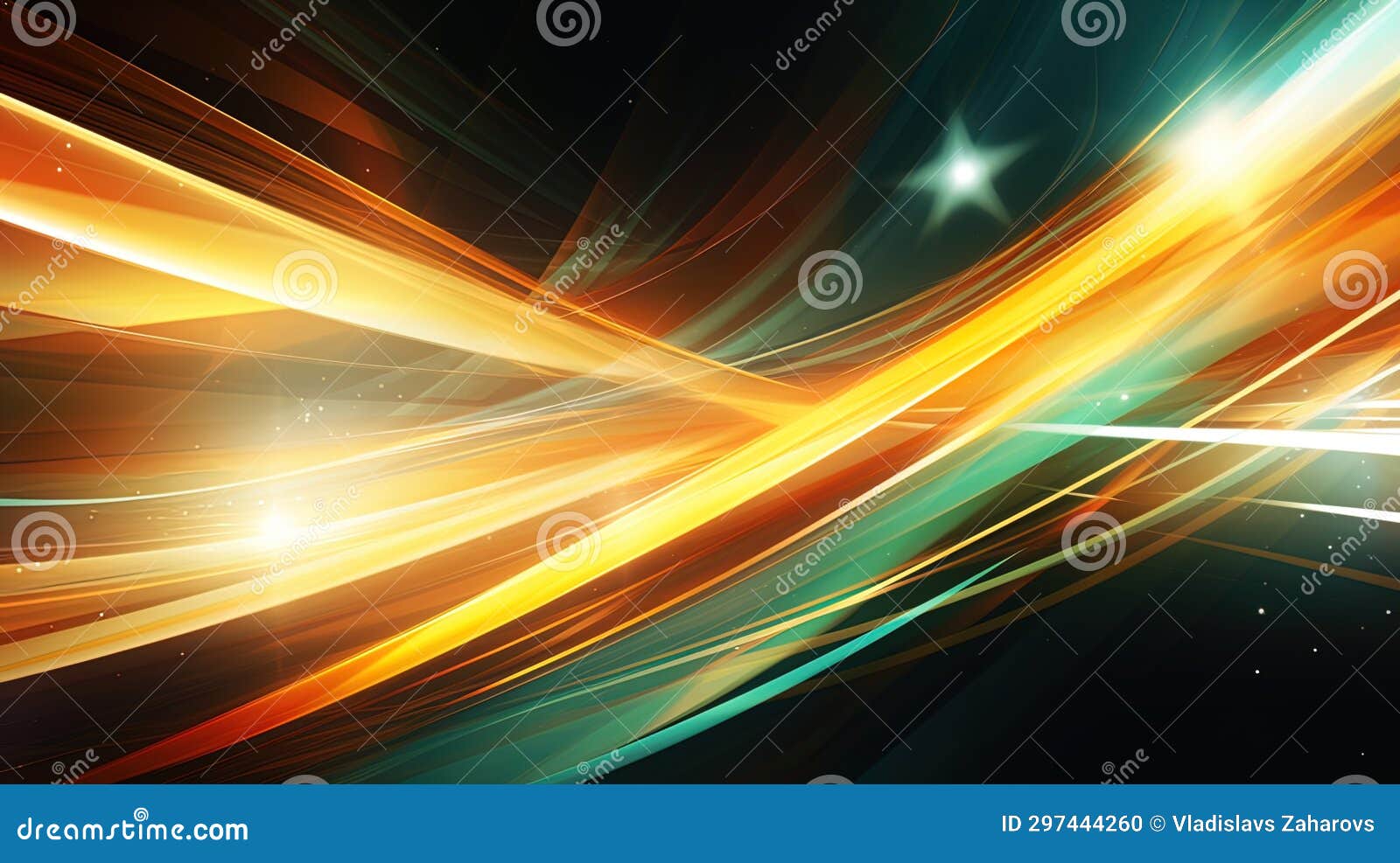 Abstract Energy: Visual Flows and Light Flashes Shape Dynamic Vibes in ...