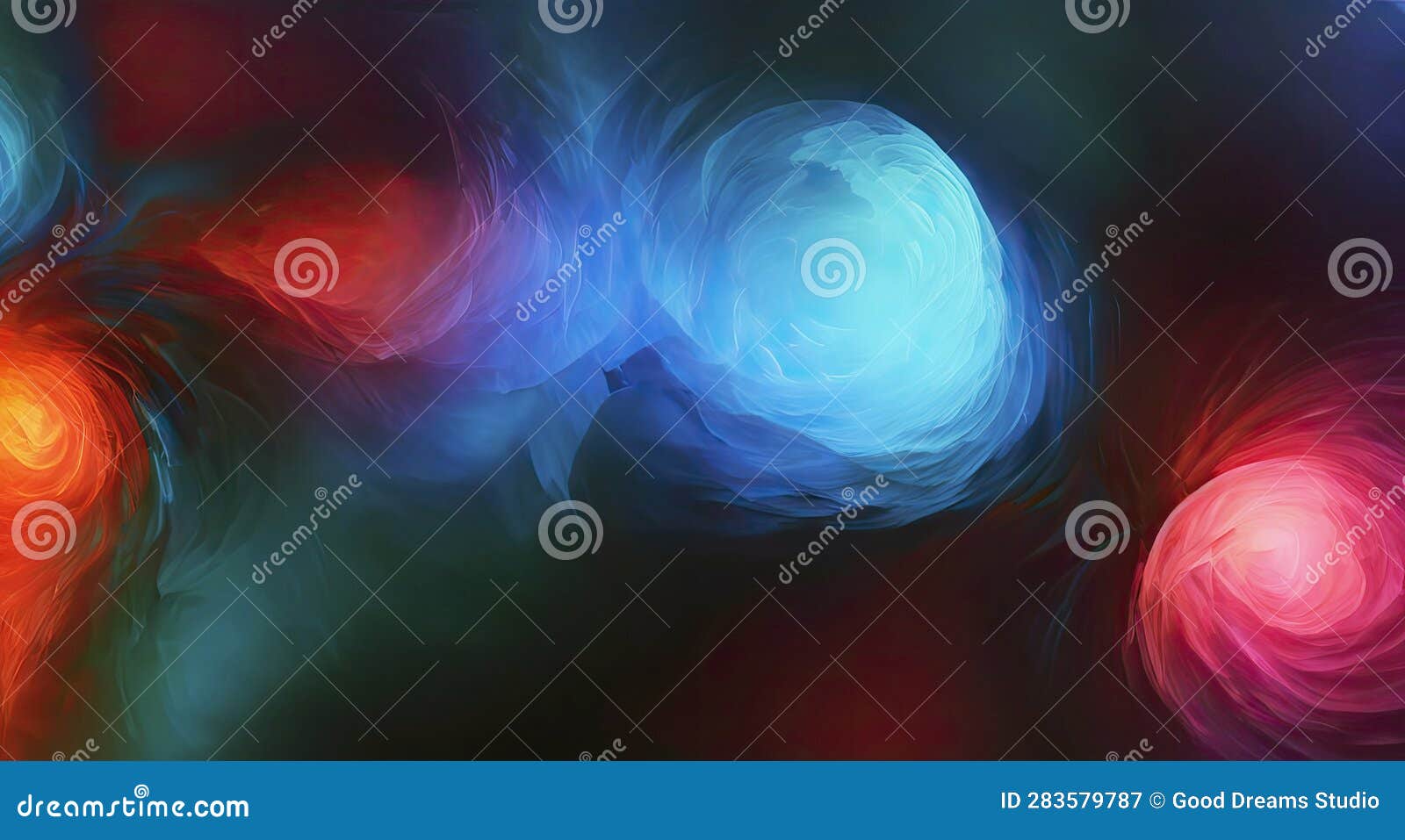 Abstract Energy Wave Radiation. Colourful Energy Movement Backgrounds ...