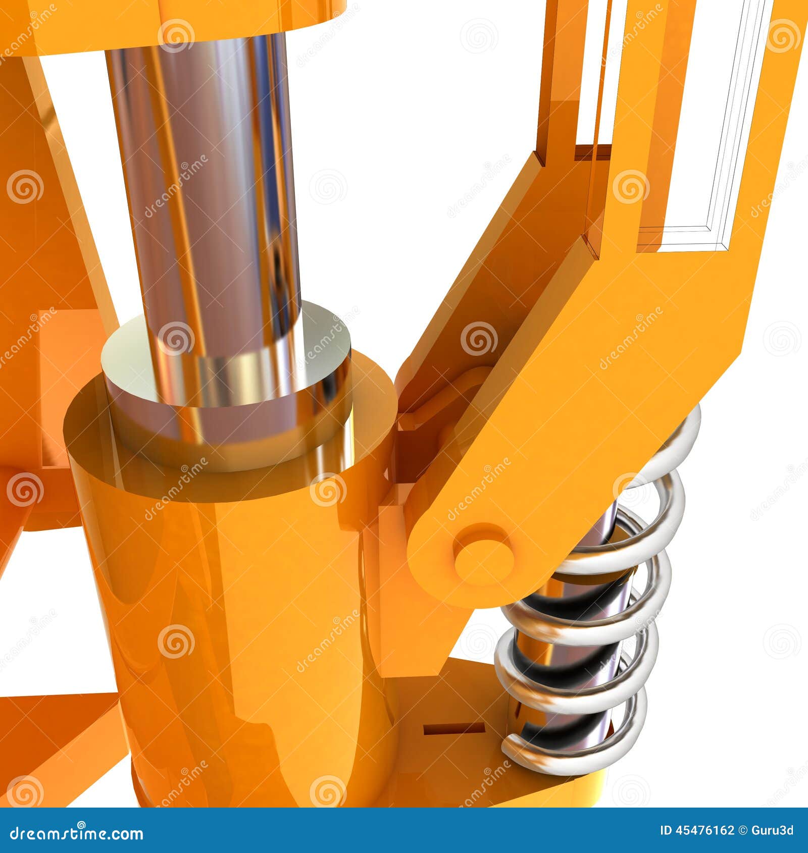 Abstract Engineering Assembly Stock Illustration - Illustration of ...