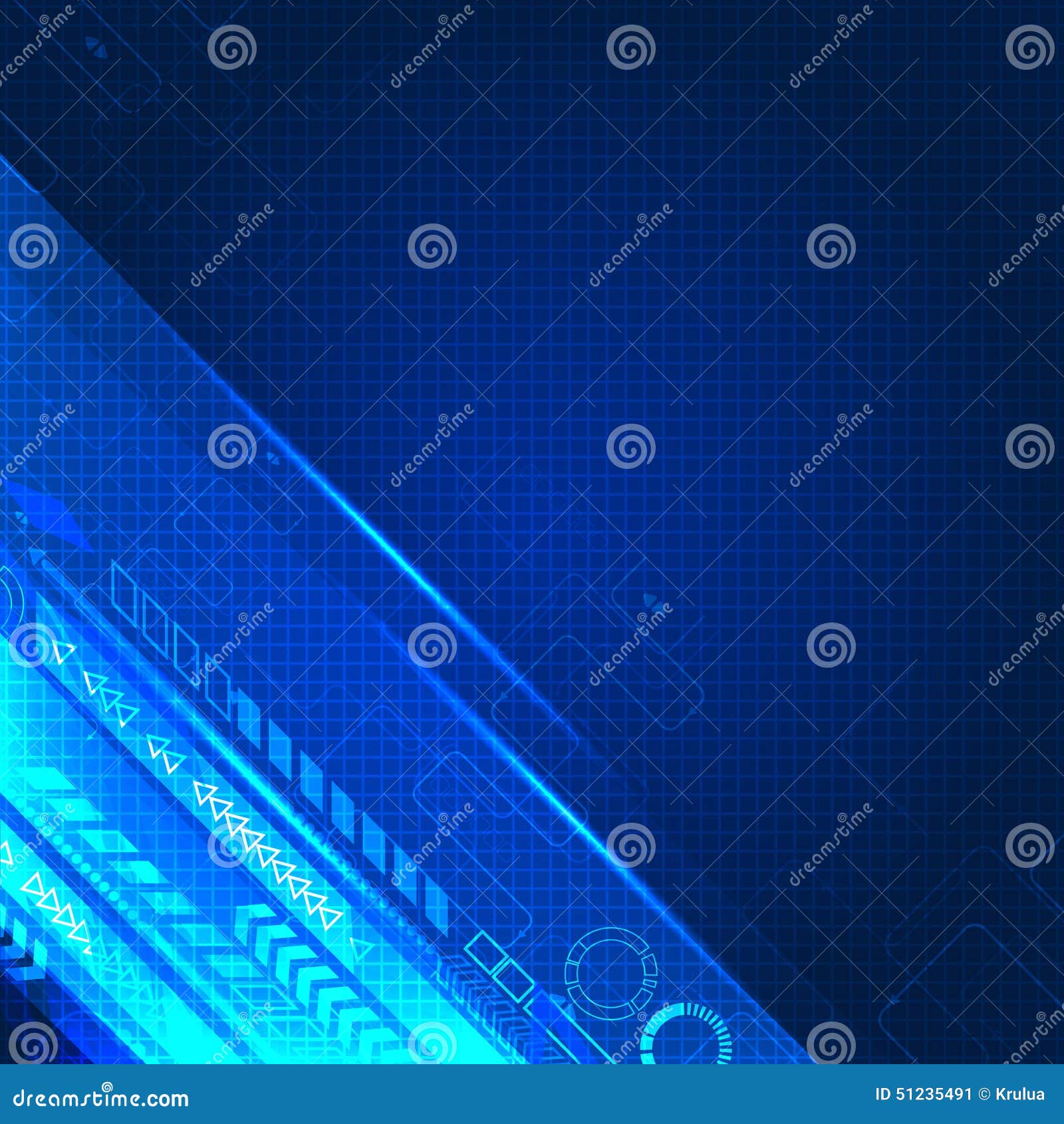 Abstract Engineering Future Technology Background Stock Vector ...