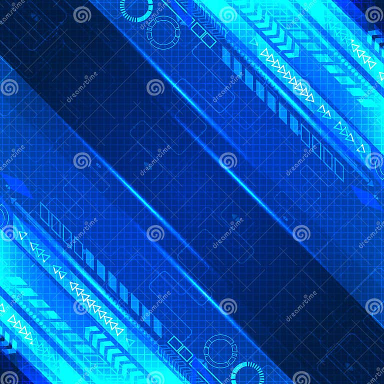 Abstract Engineering Technology Background Stock Vector - Illustration ...