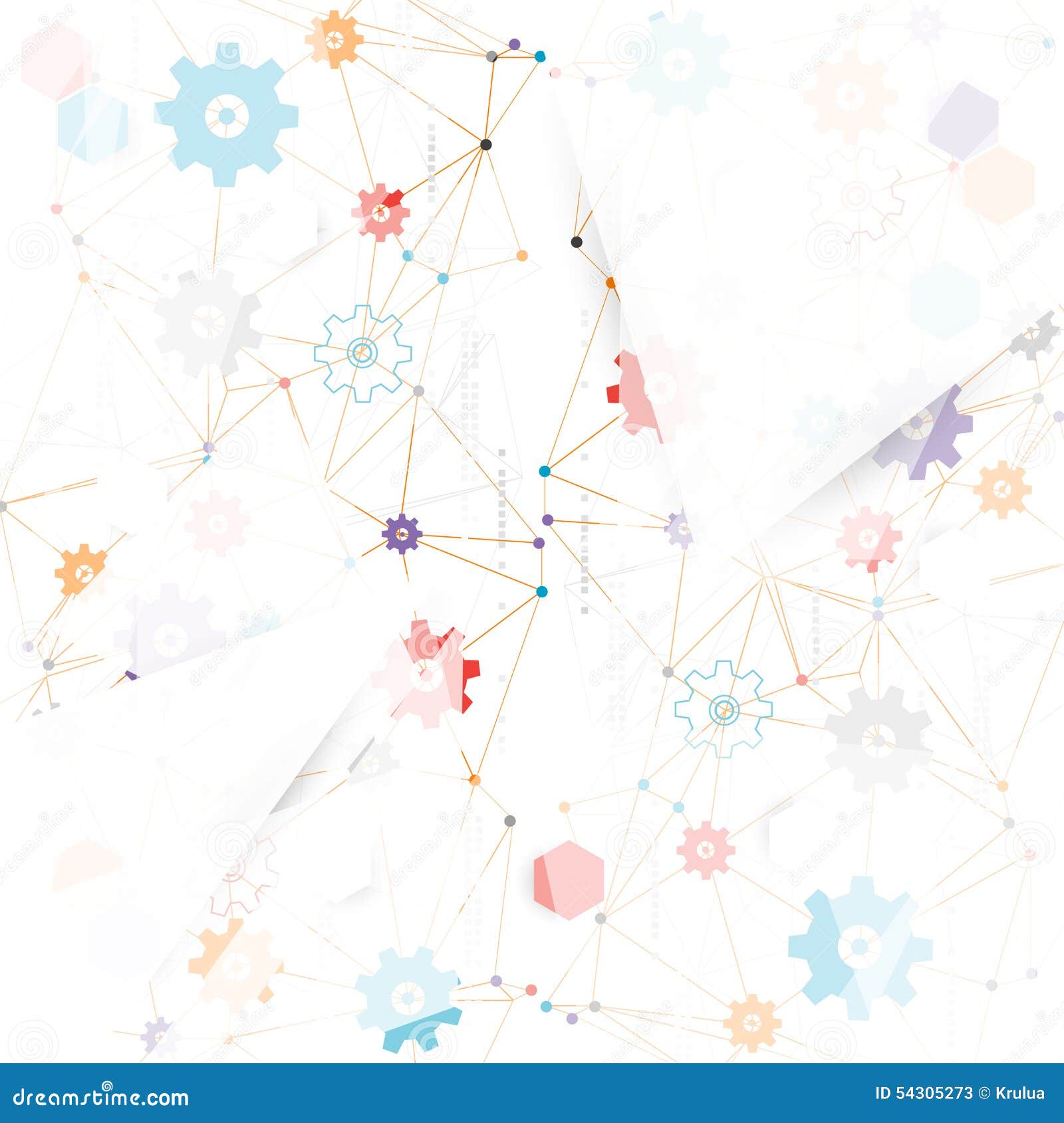 Abstract Engineering Technology Background. Stock Vector - Illustration ...